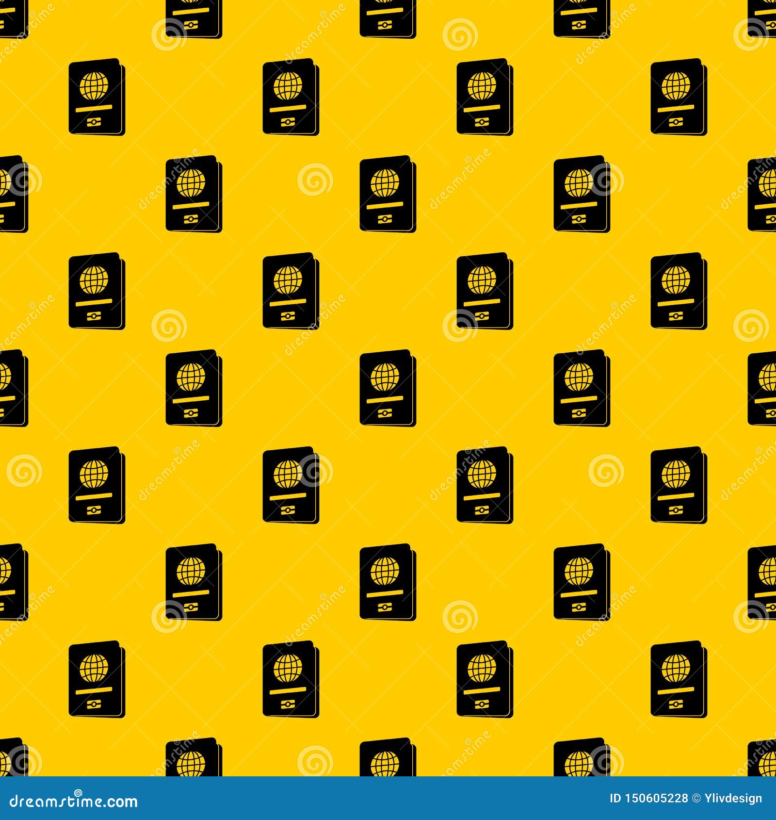 Passport pattern vector stock vector. Illustration of globe - 150605228