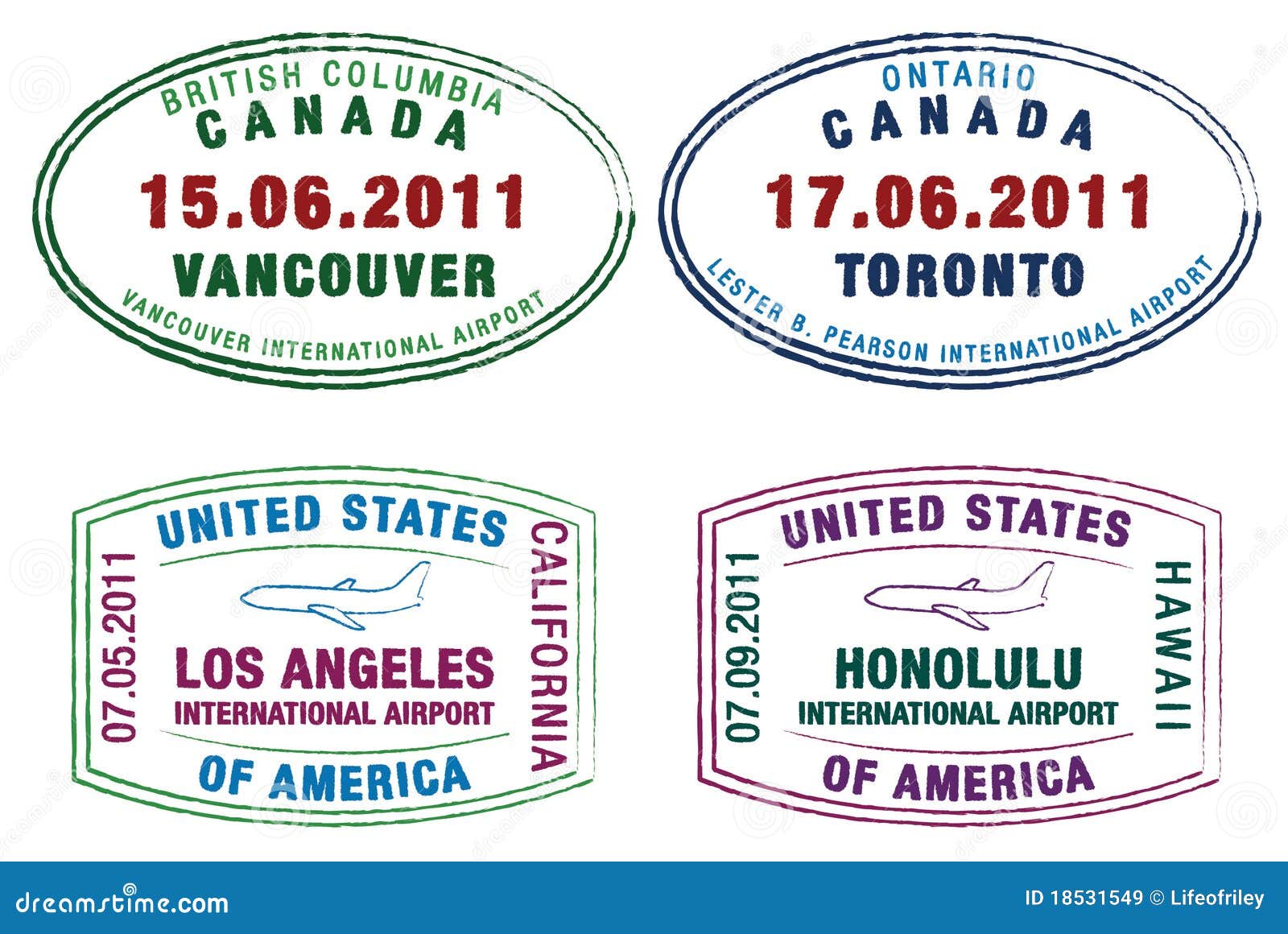 Lester B. Pearson Airport Toronto Logo. Vector Illustration ...