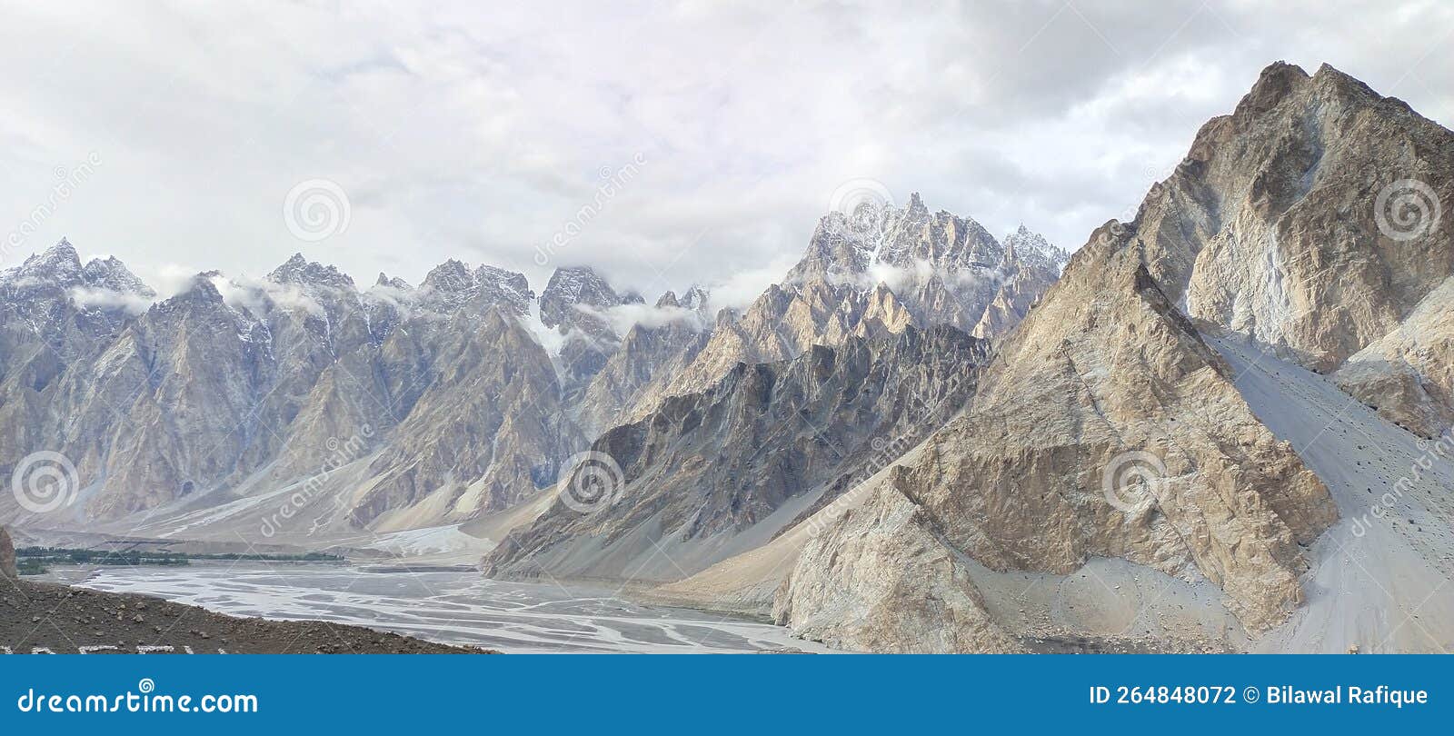 Passu cones Hunza Pakistan stock photo. Image of valley - 264848072