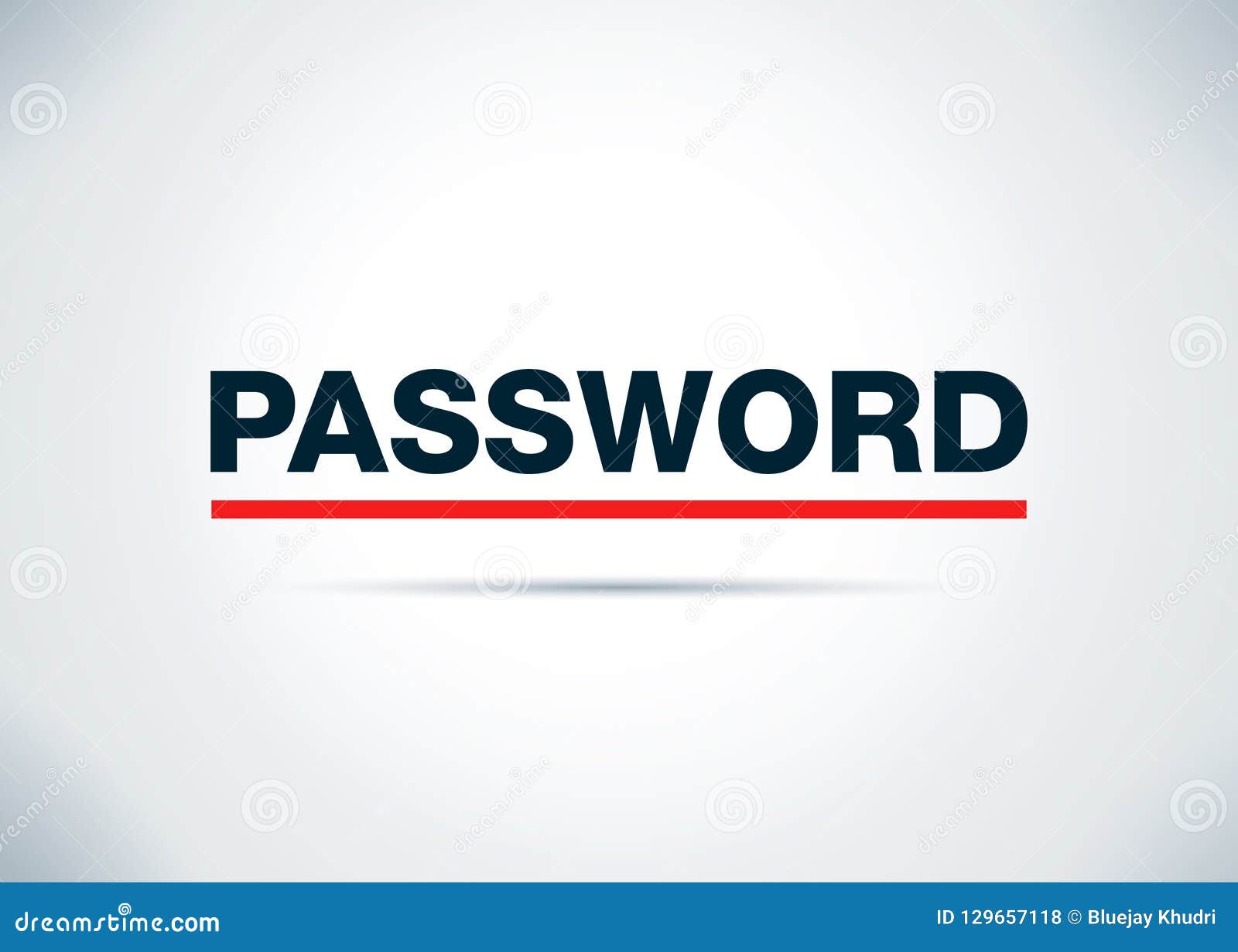 Password Abstract Flat Background Design Illustration Stock ...