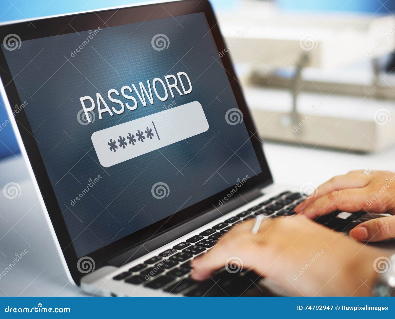 Password Access Firewall Internet Log-in Private Concept Stock Image ...