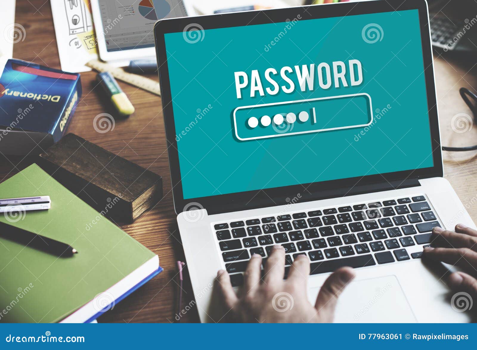 Password Access Firewall Internet Log-in Private Concept Stock Image ...