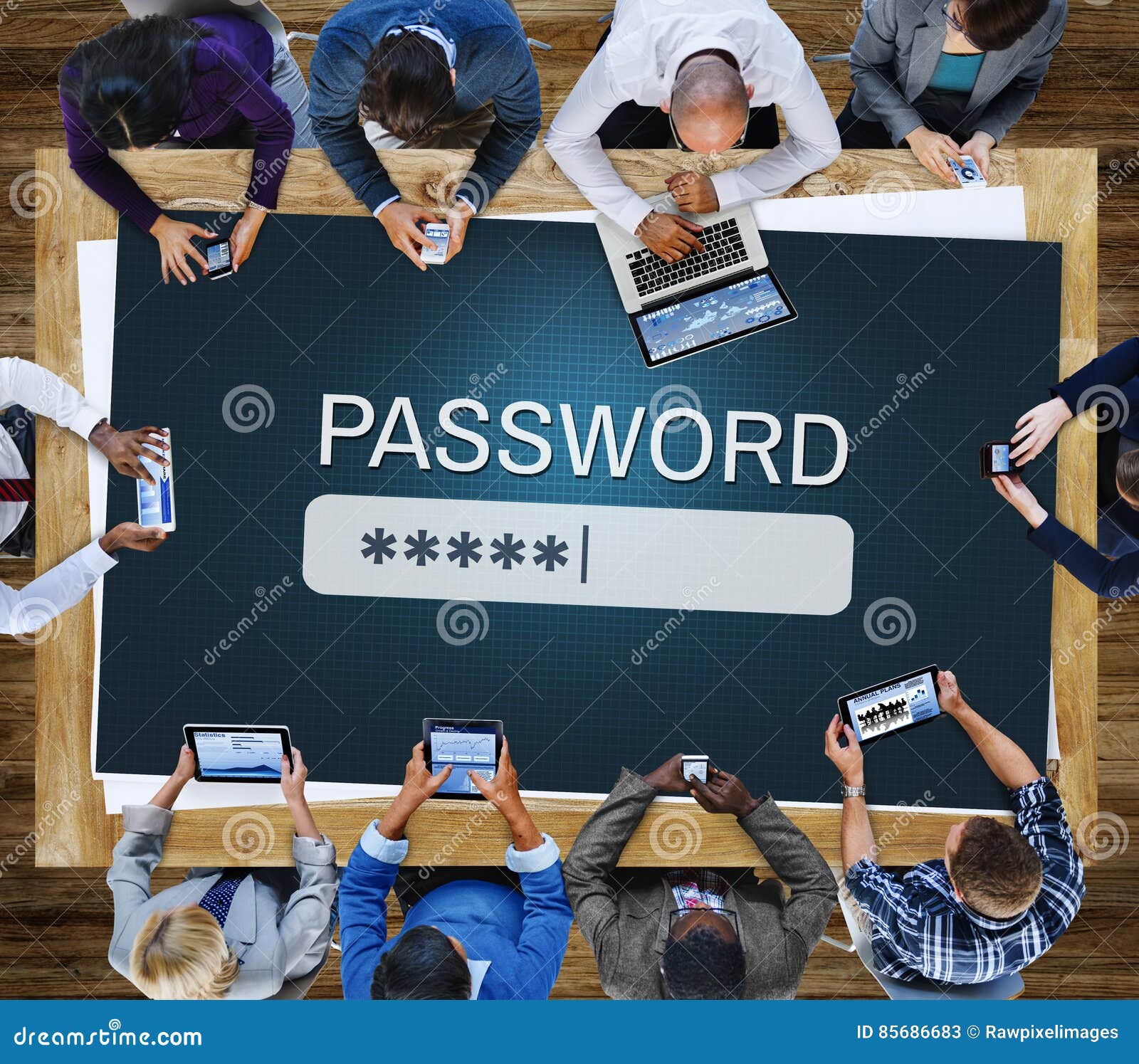 Password Access Firewall Internet Log-in Private Concept Stock Image ...