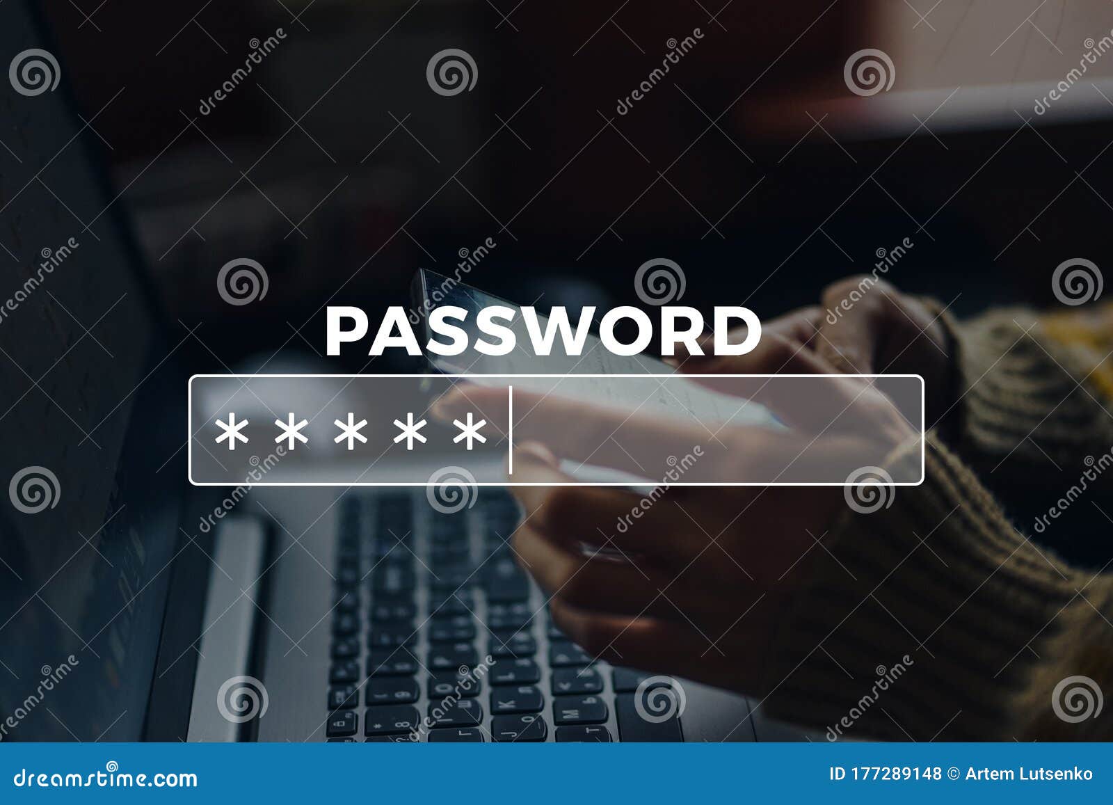 Password Box in Internet Browser Stock Photo - Image of businessman ...