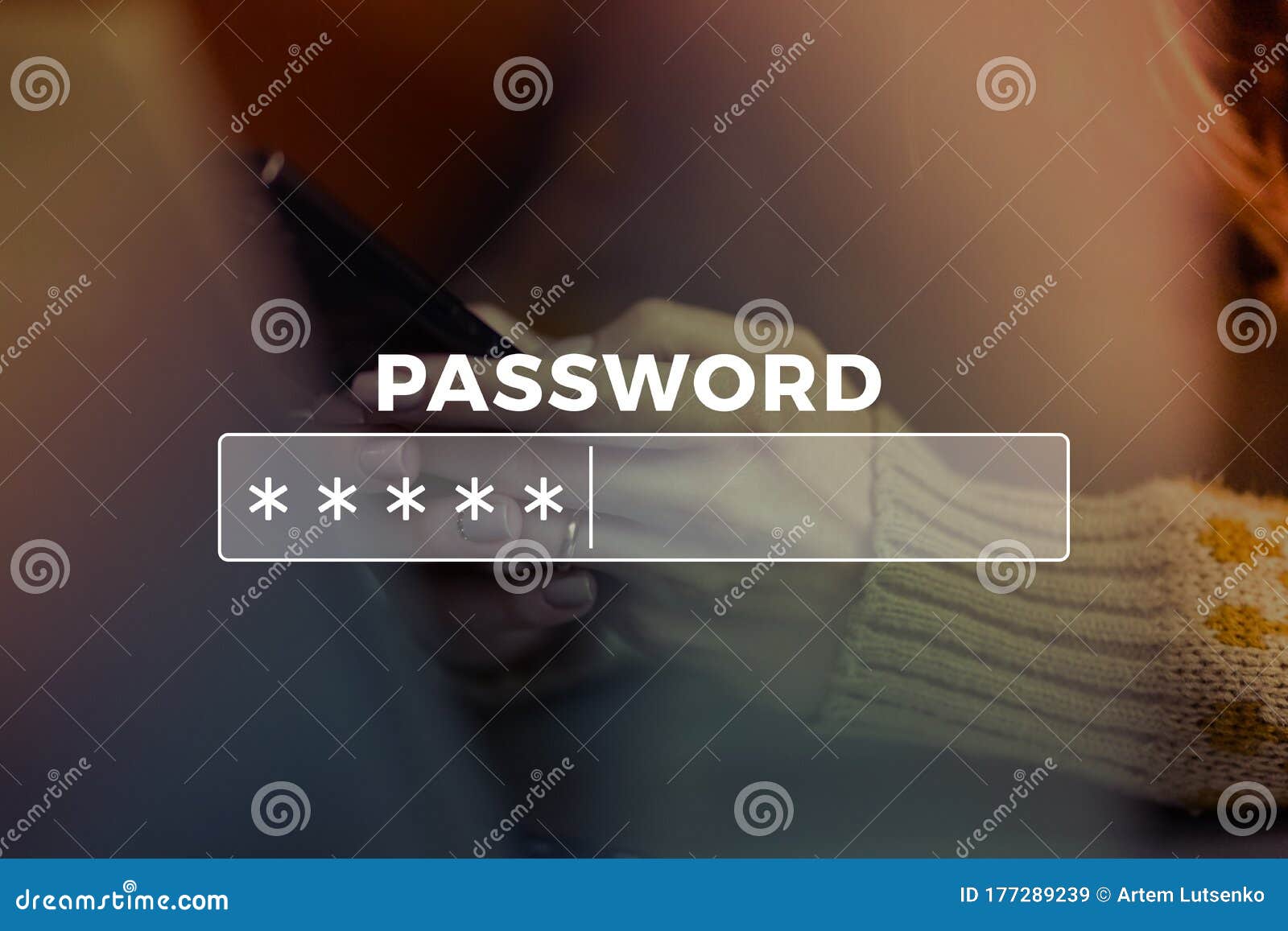 Password Box in Internet Browser Stock Image - Image of online ...