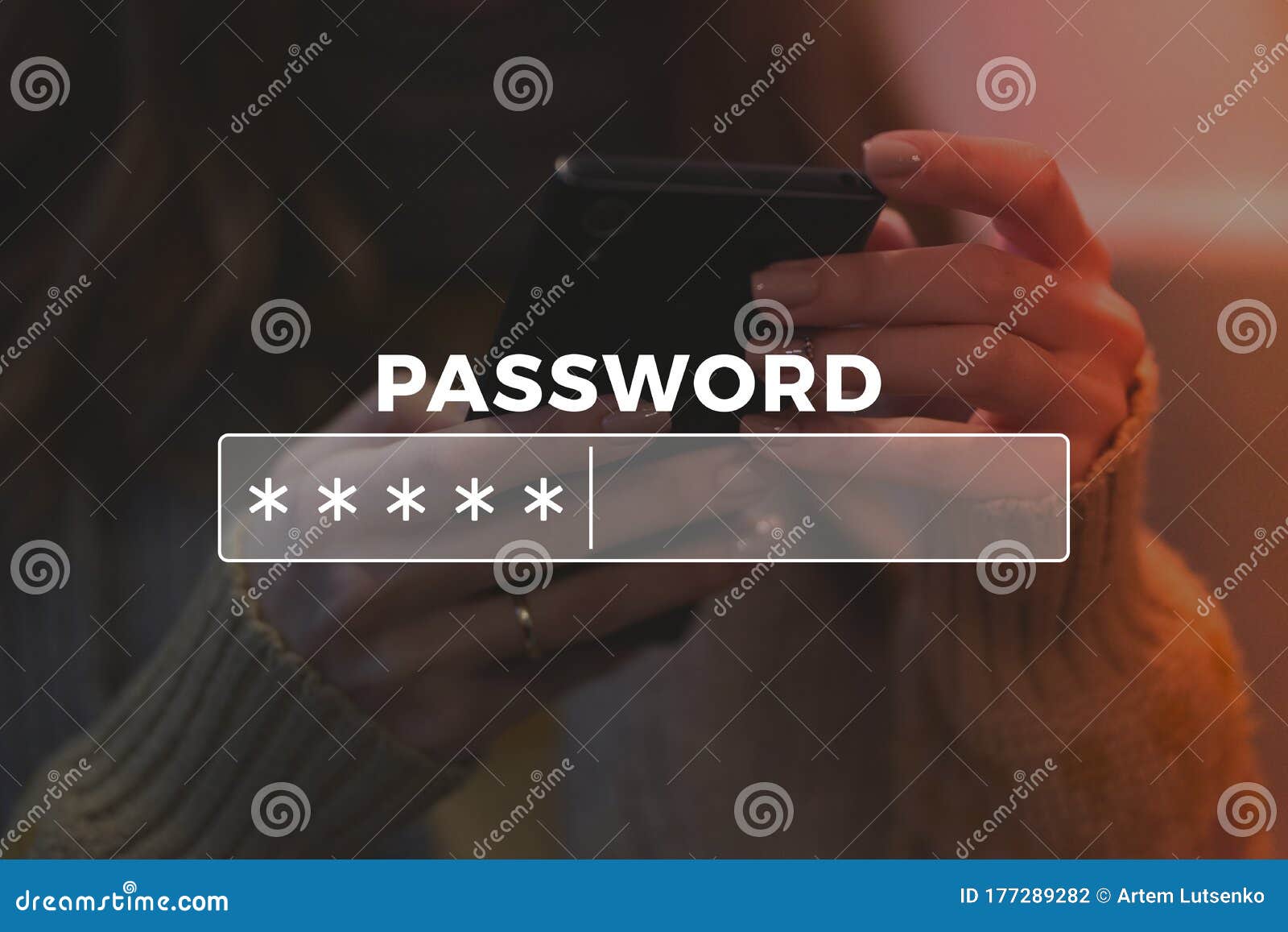 Password Box in Internet Browser Stock Photo - Image of coffee ...