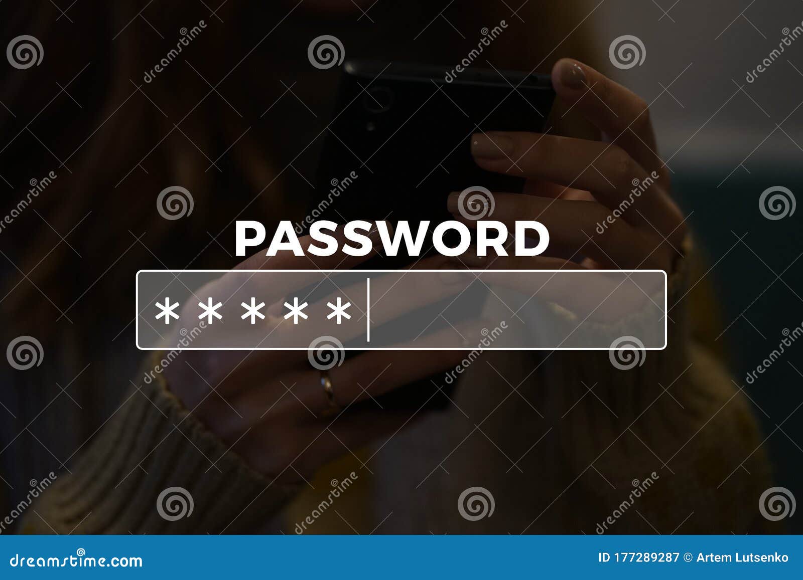 Password Box in Internet Browser Stock Image - Image of entry, network ...
