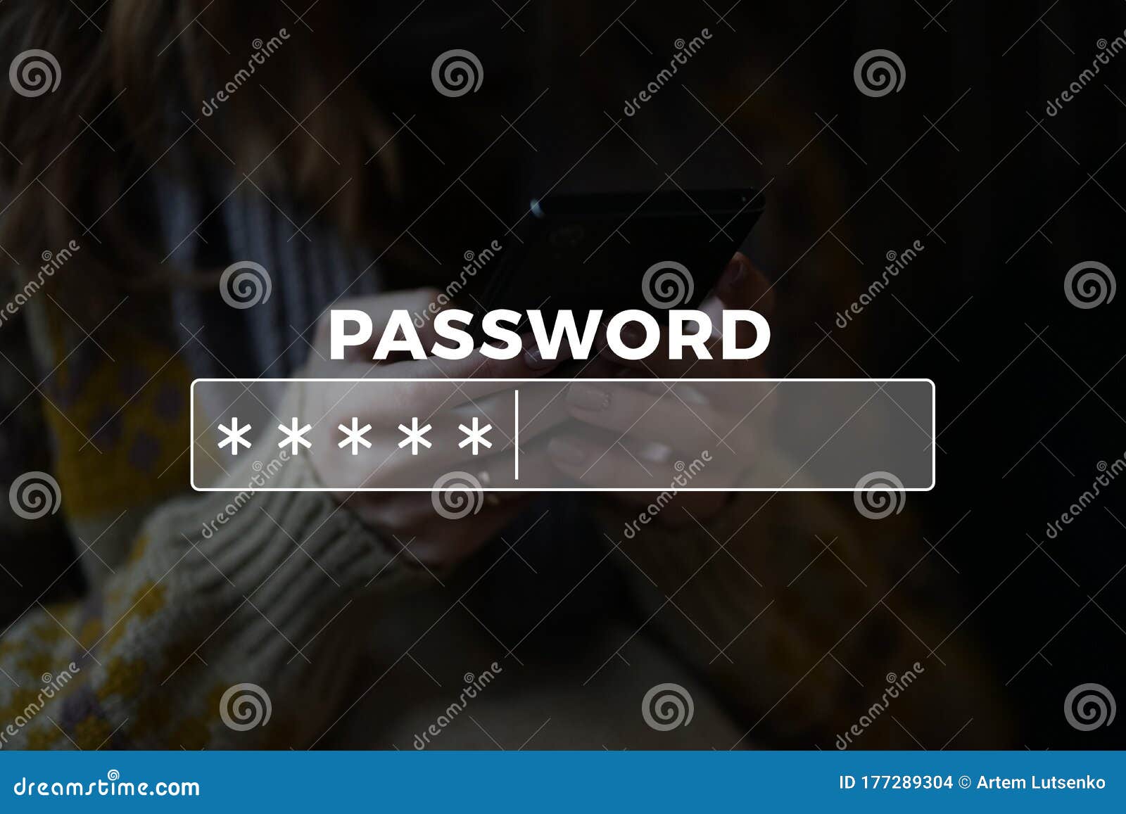 Password Box in Internet Browser Stock Photo - Image of business ...