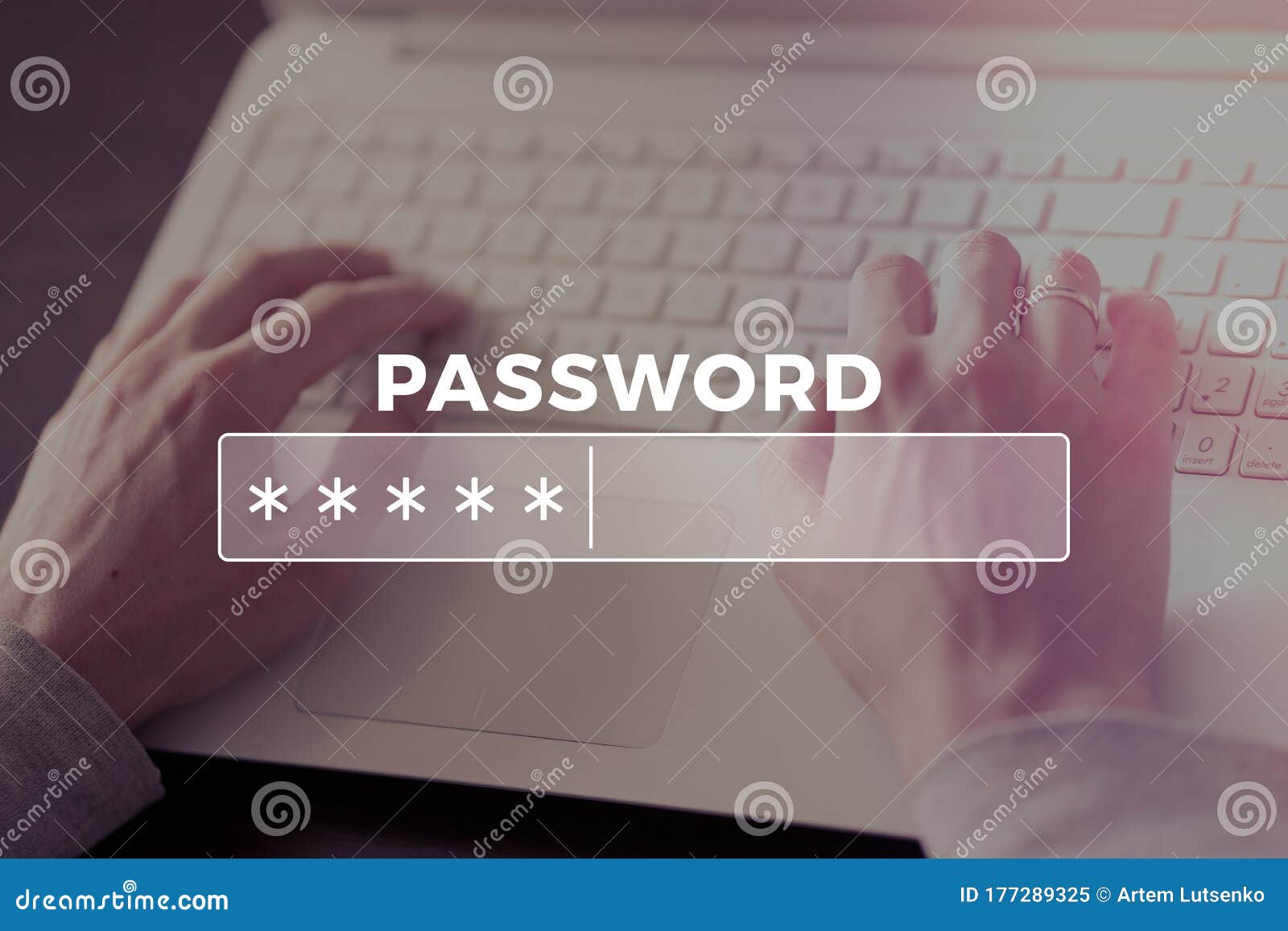 Password Box in Internet Browser Stock Image - Image of monitor, macro ...
