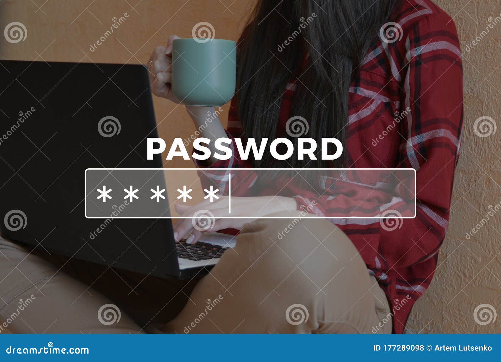 Password Box in Internet Browser Stock Photo - Image of computing ...
