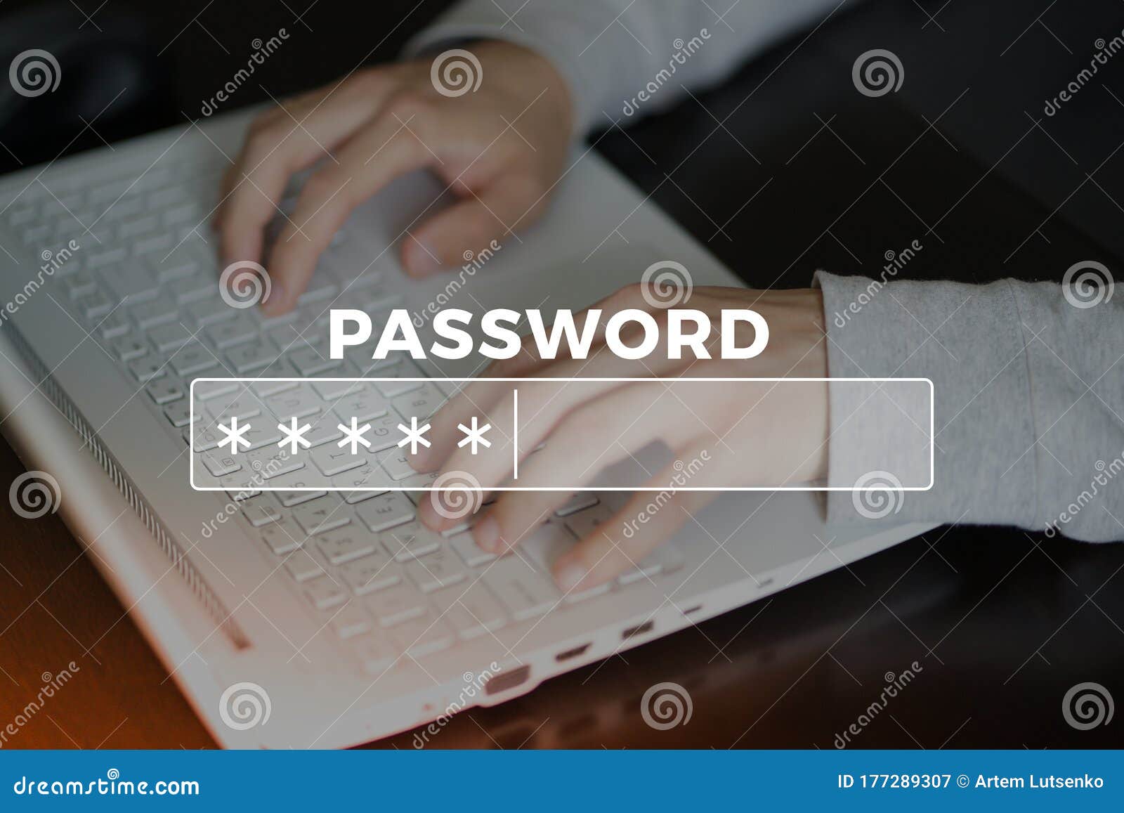 Password Box in Internet Browser Stock Image - Image of access ...
