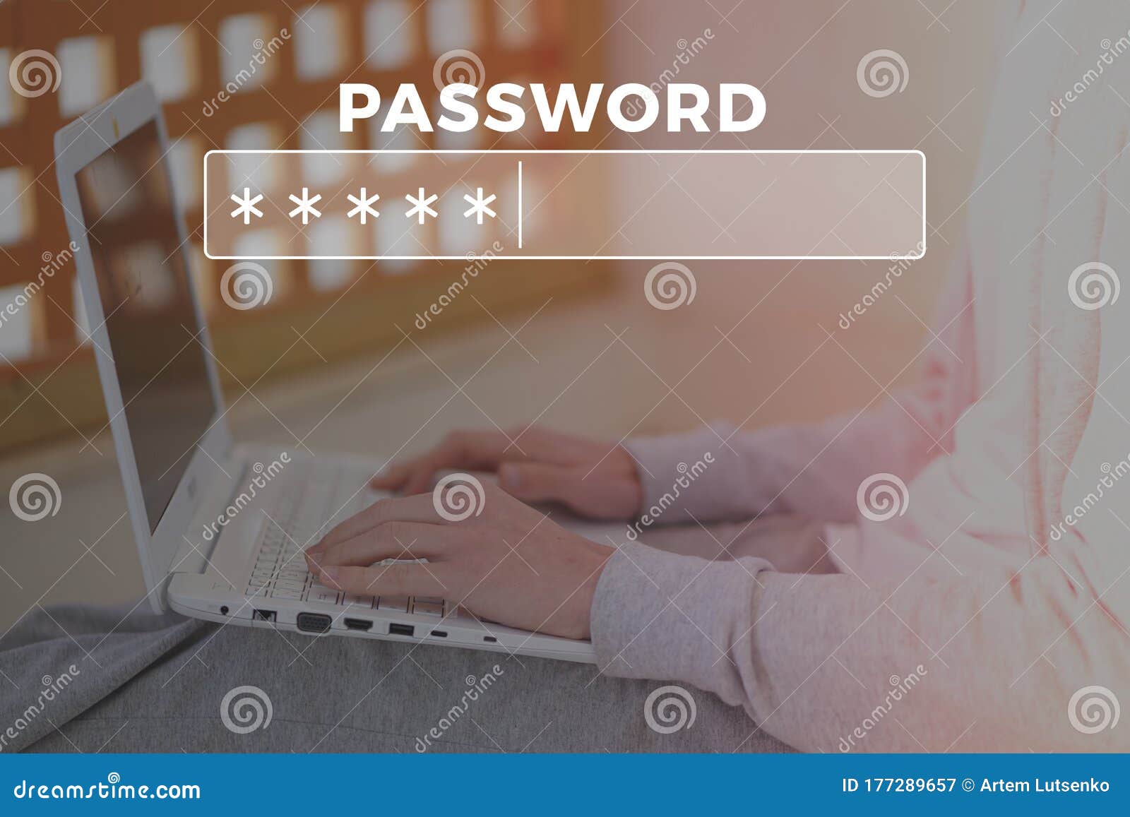Password Box in Internet Browser Stock Image - Image of businessman ...
