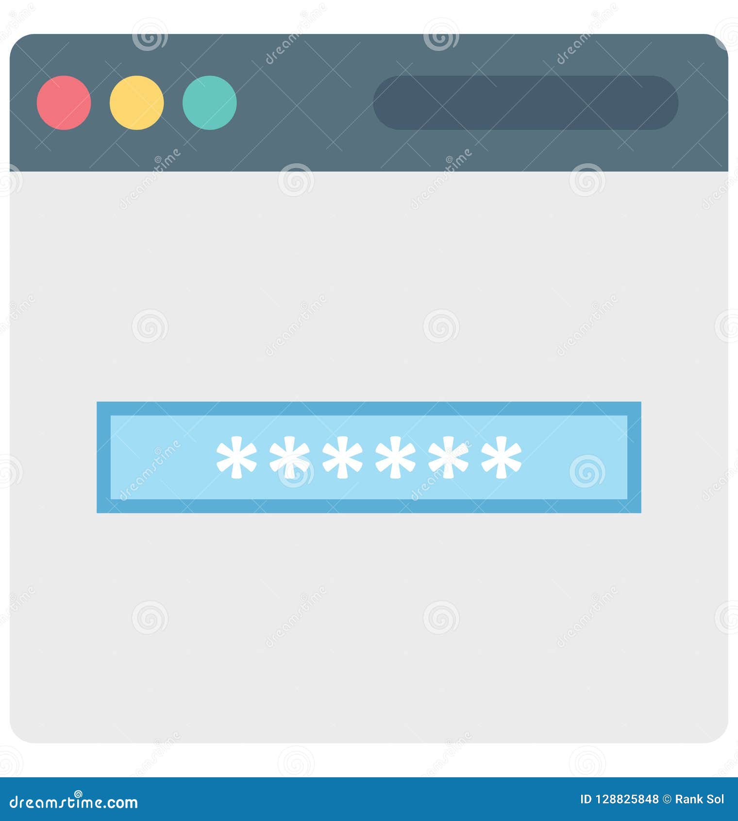 Password Color Isolated Vector Icon that Easily Can Be Modified and ...