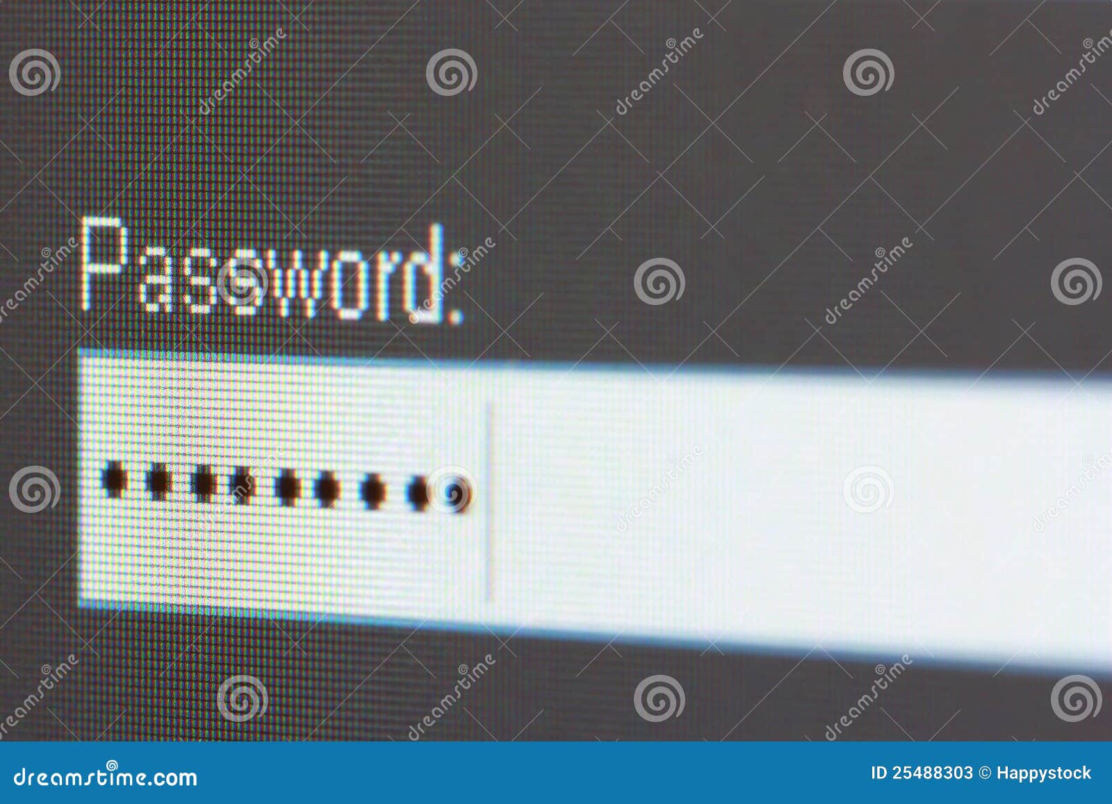 Password computer screen stock image. Image of screen - 25488303