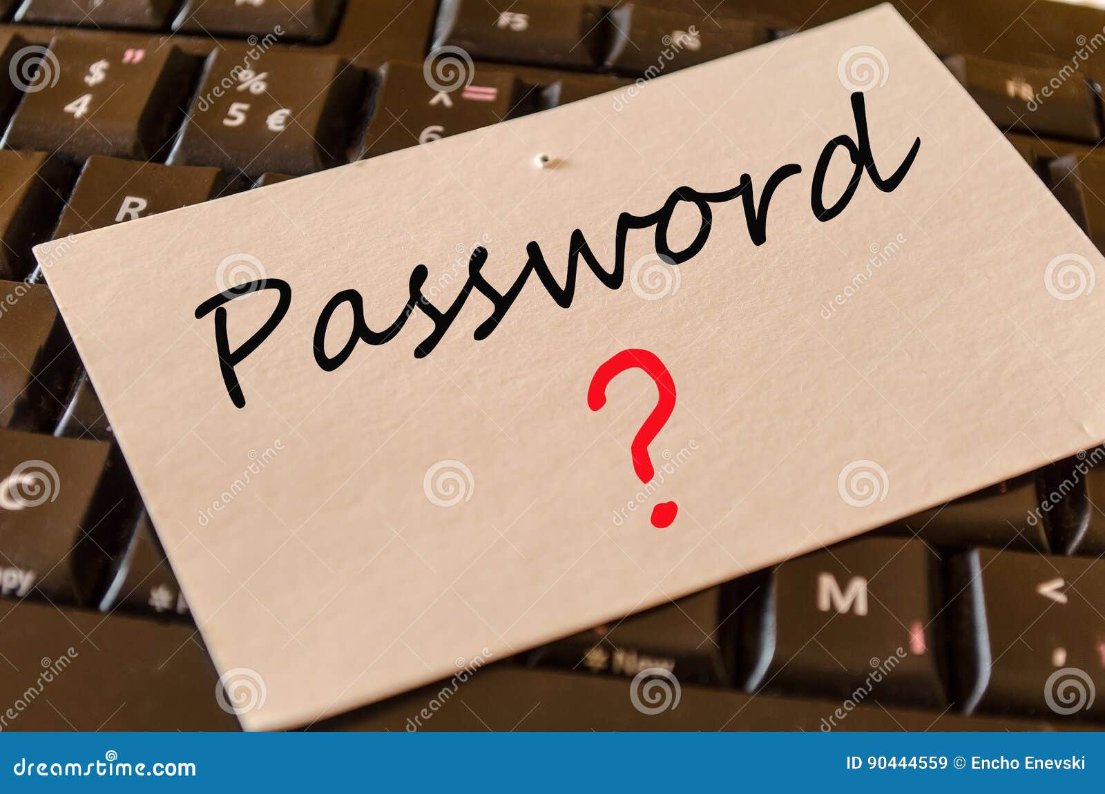 Password Concept on Keyboard Stock Image - Image of asking, password ...