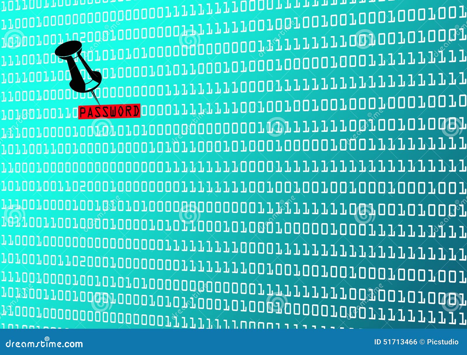 Password encryption stock illustration. Illustration of graphics - 51713466