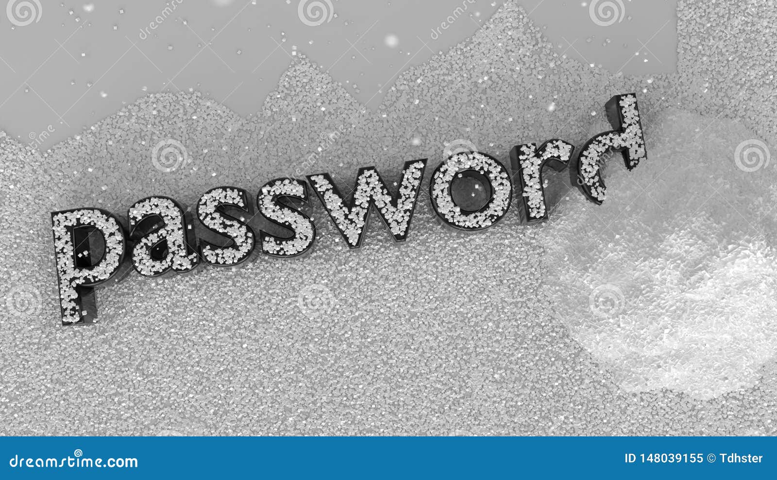 Password Hash With Salt Crypt Function Concept 3d Illustration Stock Illustration Illustration
