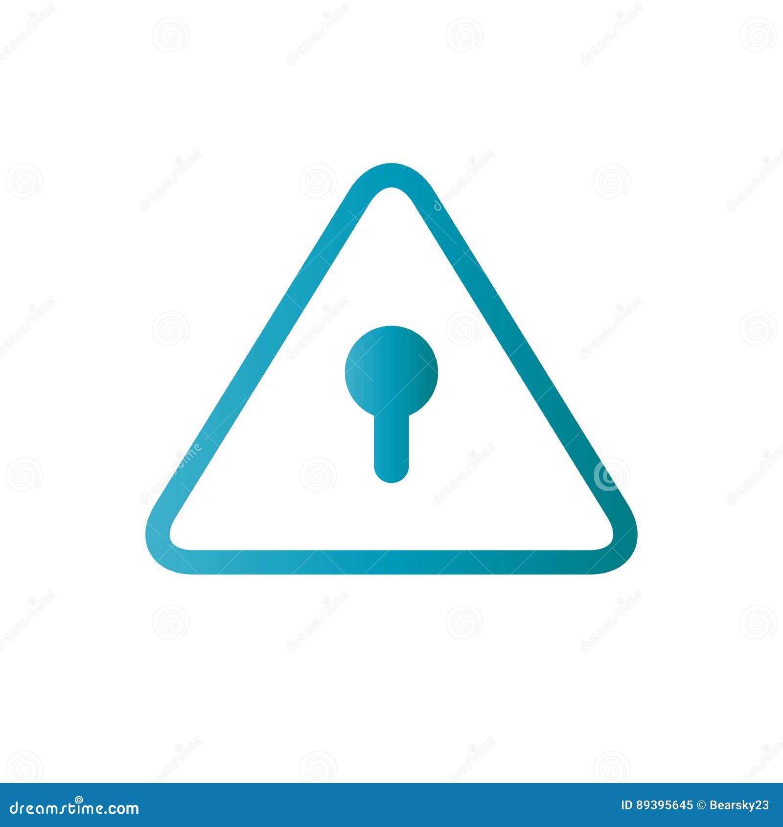 Password Hint Icon with Question Mark Stock Vector - Illustration of ...