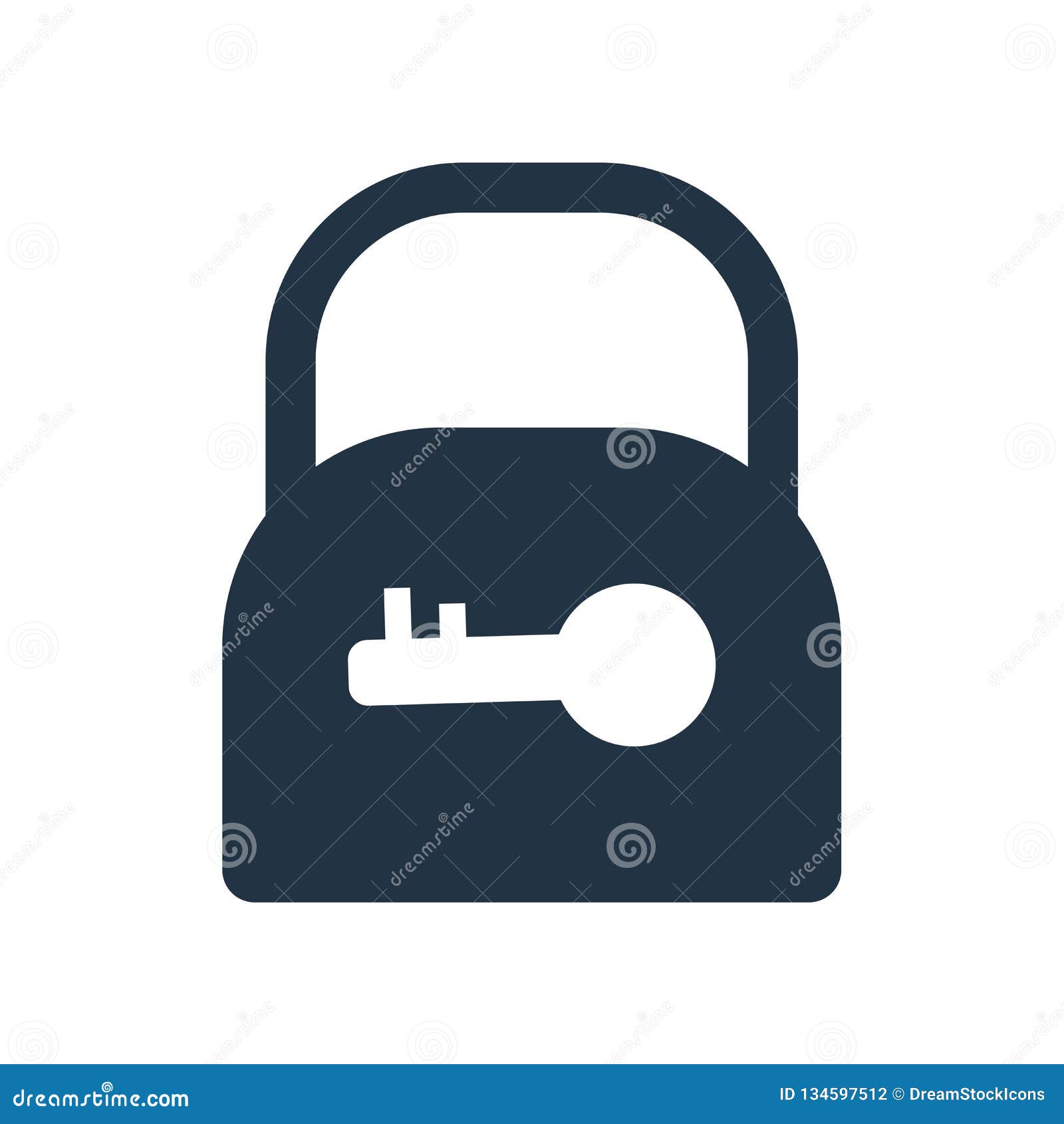 Password Icon Vector Isolated on White Background, Password Sign Stock ...