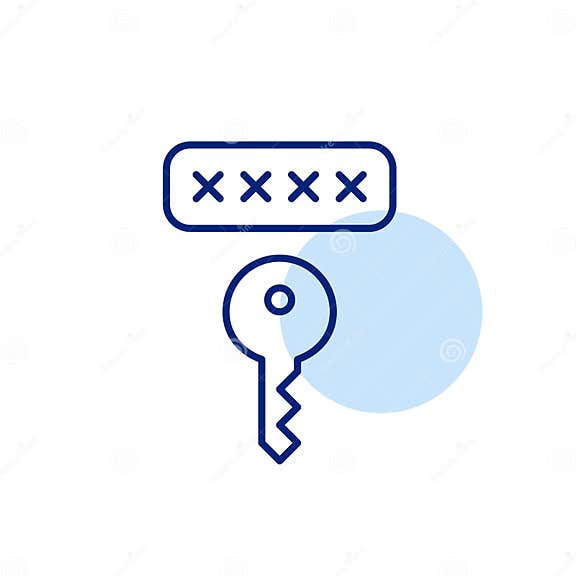 Password Input Box And Key Two Step Security Verification Pixel