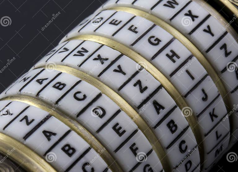 Password or Keyword - Combination Puzzle Box Stock Photo - Image of ...