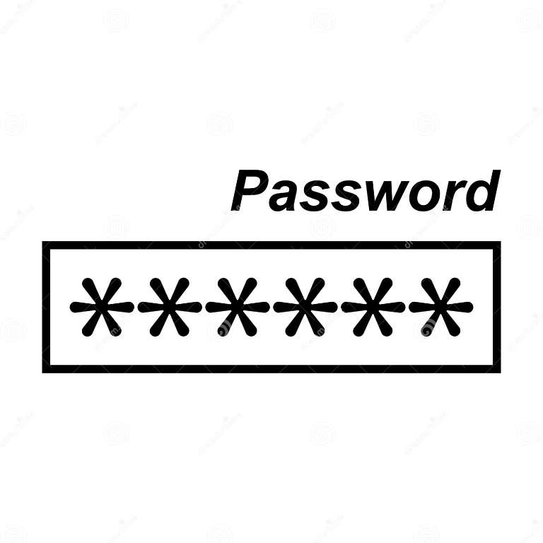 Password logo design stock vector. Illustration of symbol - 319324064