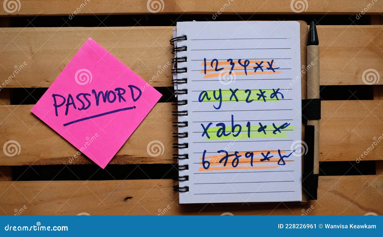 Password management. stock image. Image of leaf, hacking - 228226961