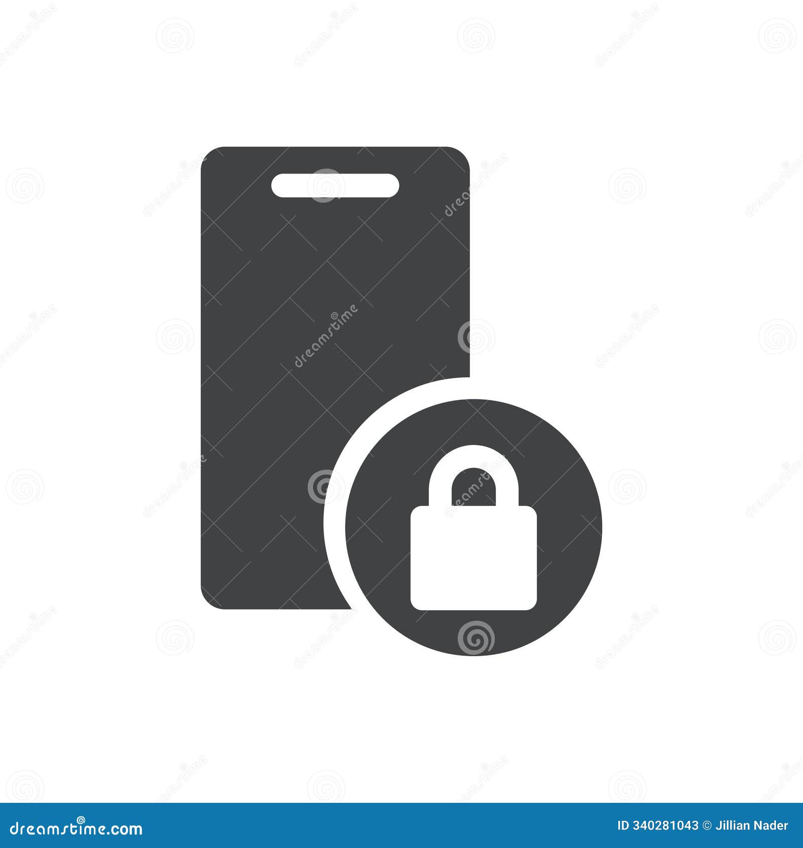 Password Manager App Icon Simple Vector Symbol Stock Vector ...