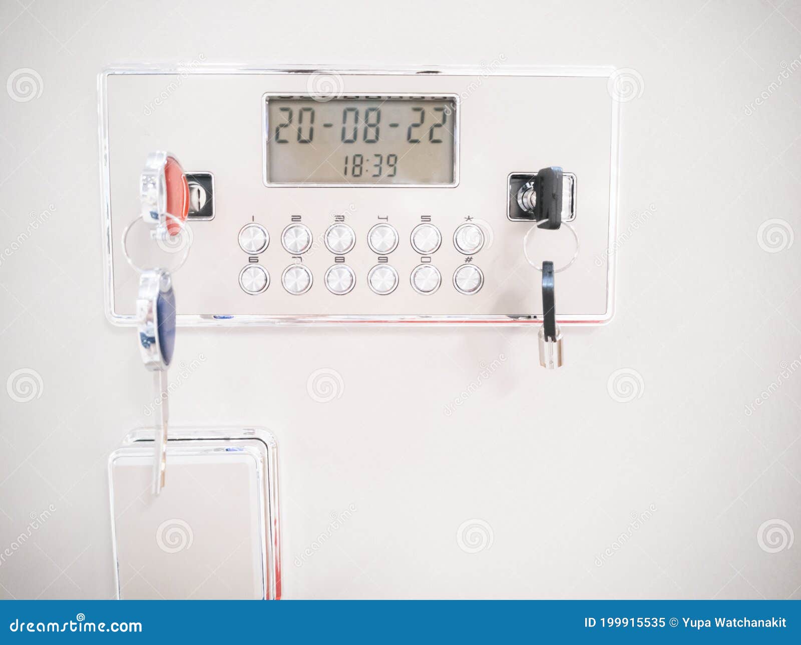 Password open safety box stock image. Image of security - 199915535