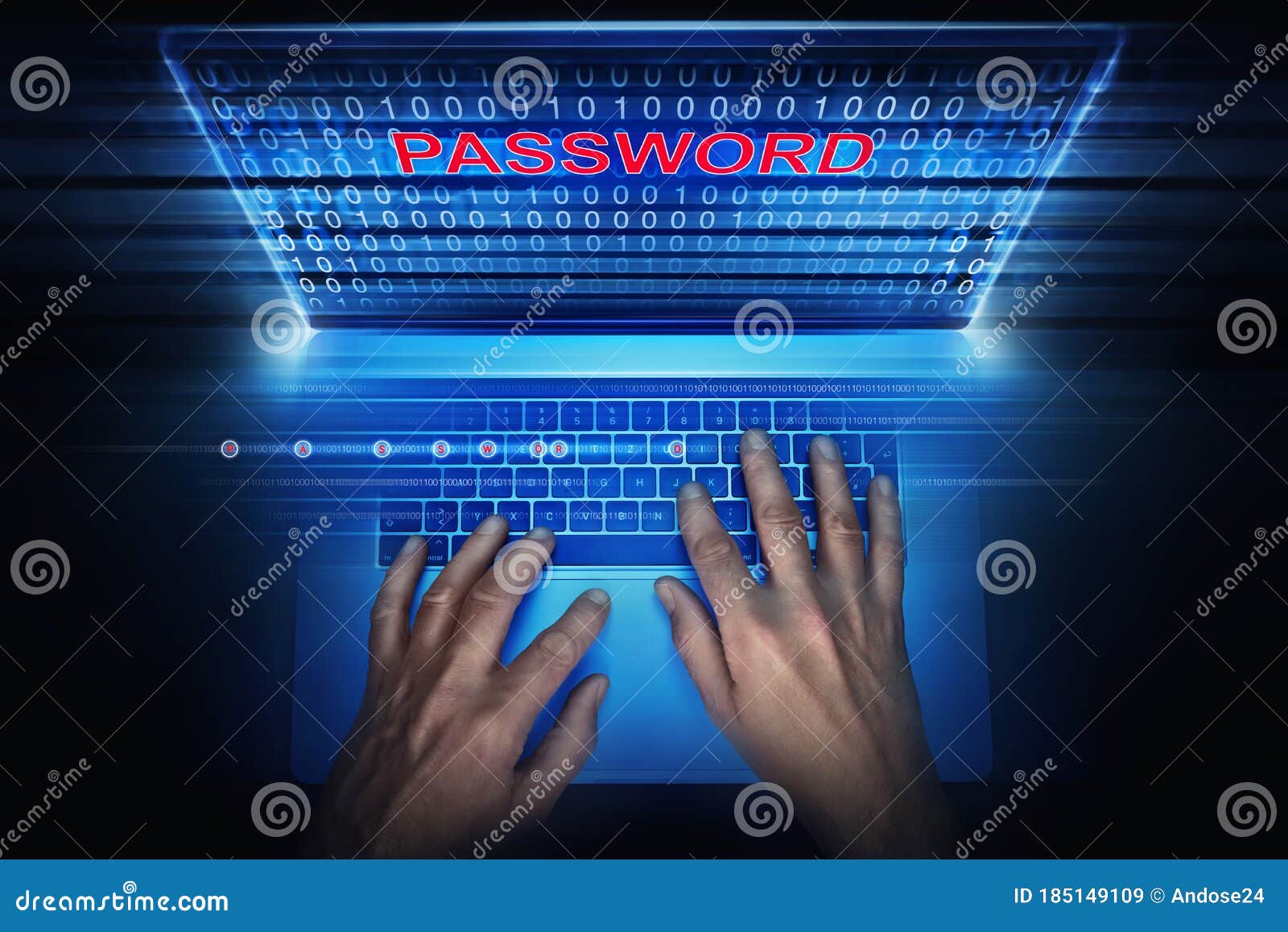 Password stock image. Image of safety, display, laptop - 185149109