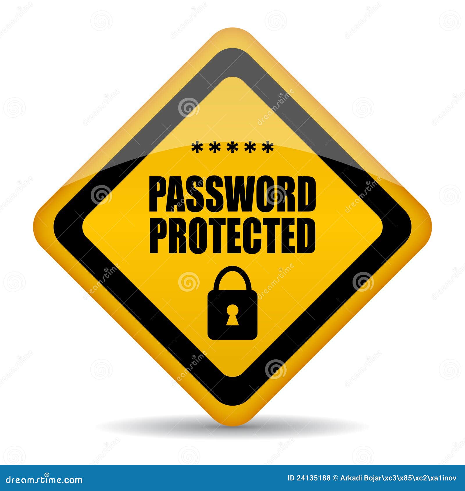 Password protected stock vector. Illustration of area - 24135188 Password protected stock vector. Illustration of area - 24135188
