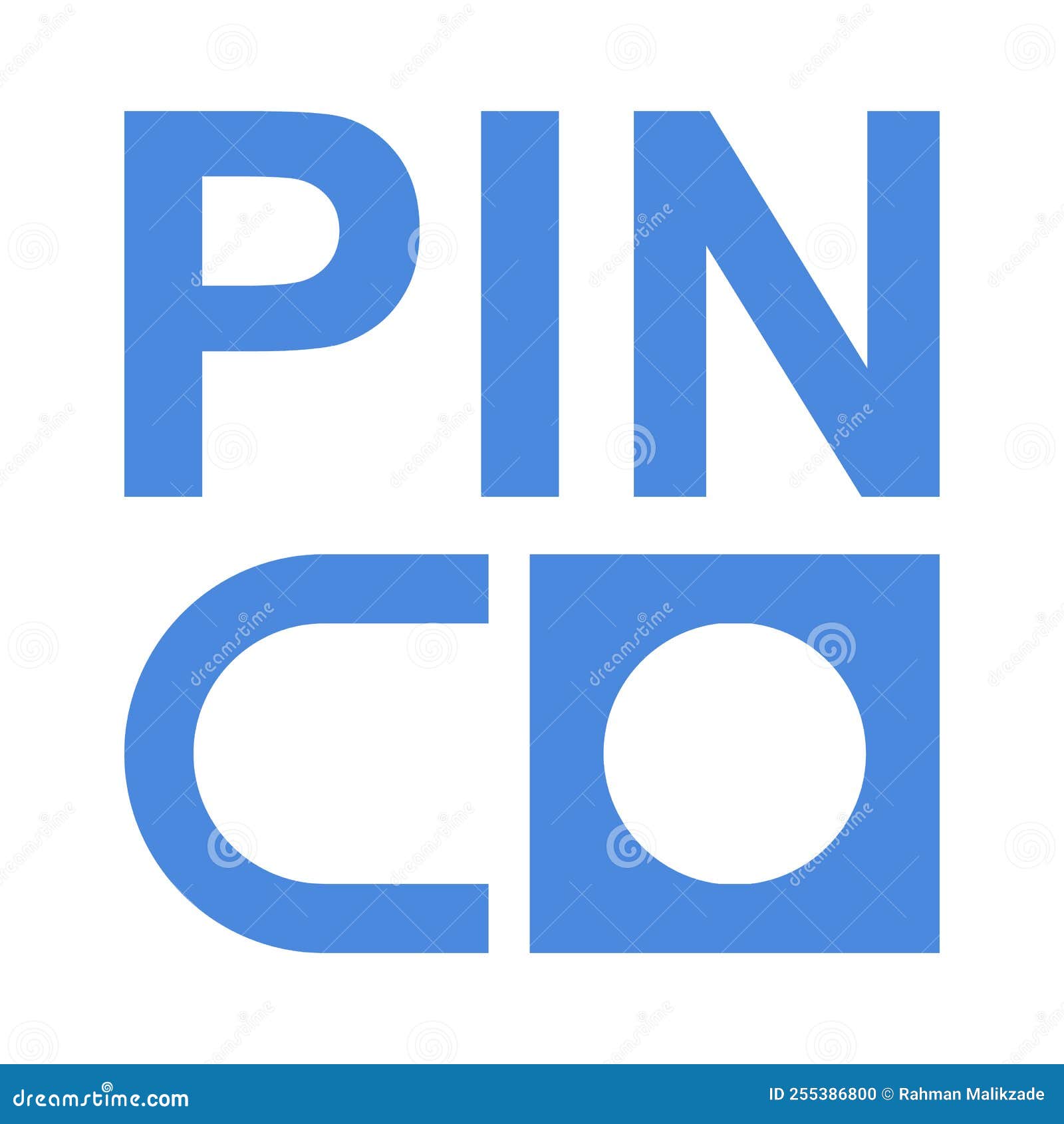 Password Secret Icon. Pin Code Lock Vector Illustration Stock Vector ...