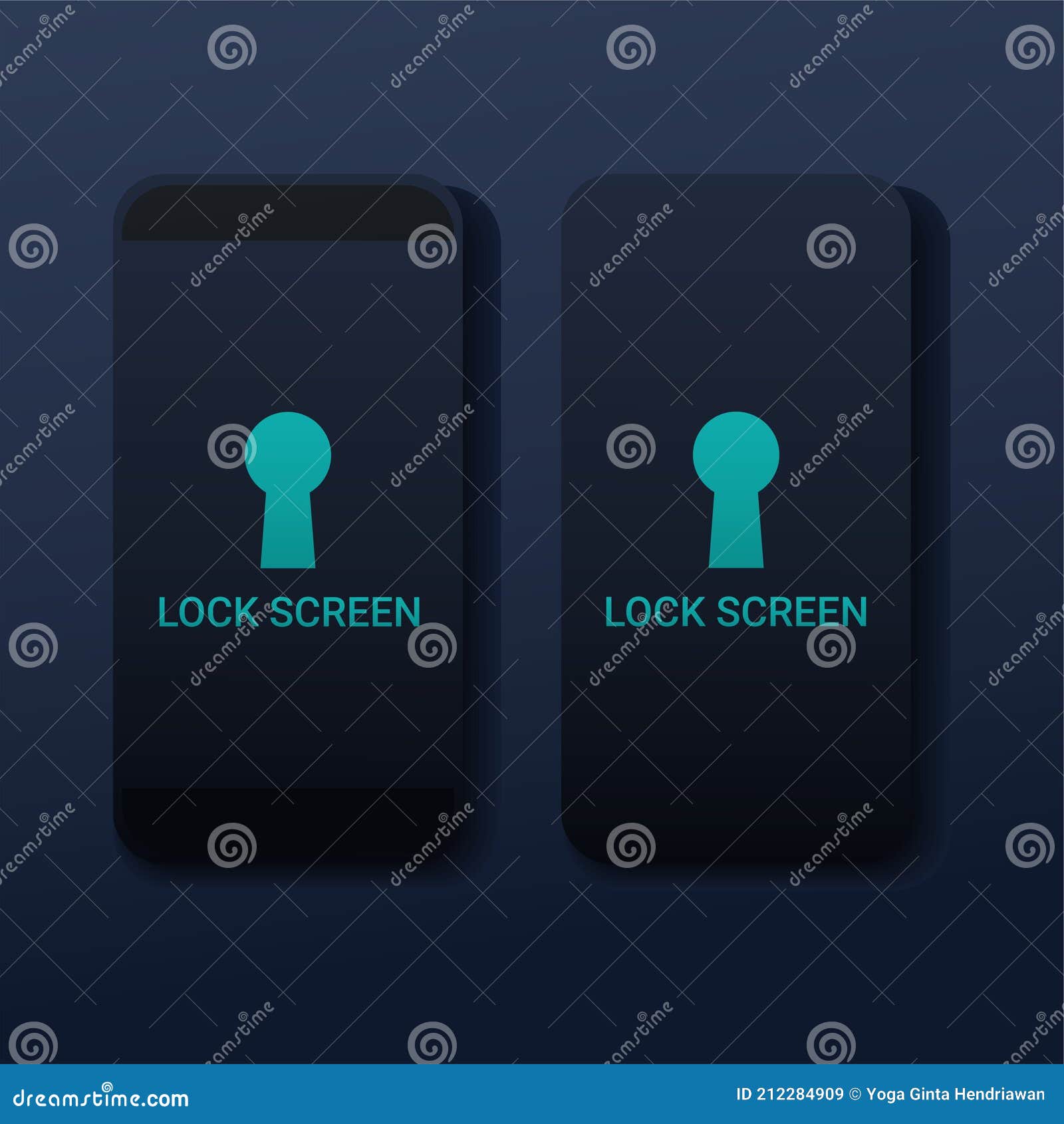 Password Security Access on Mobile .Lock Screen. Phone Locked Stock ...