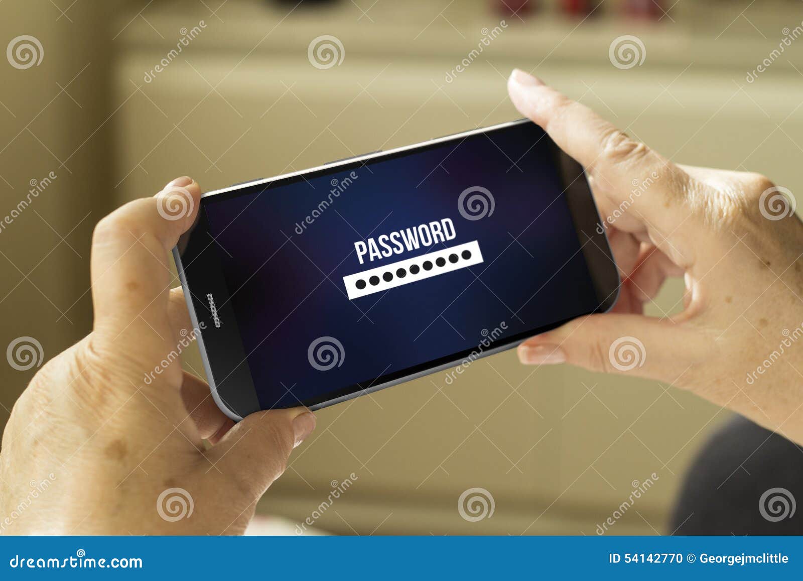 Password smartphone stock photo. Image of cellphone, privacy - 54142770