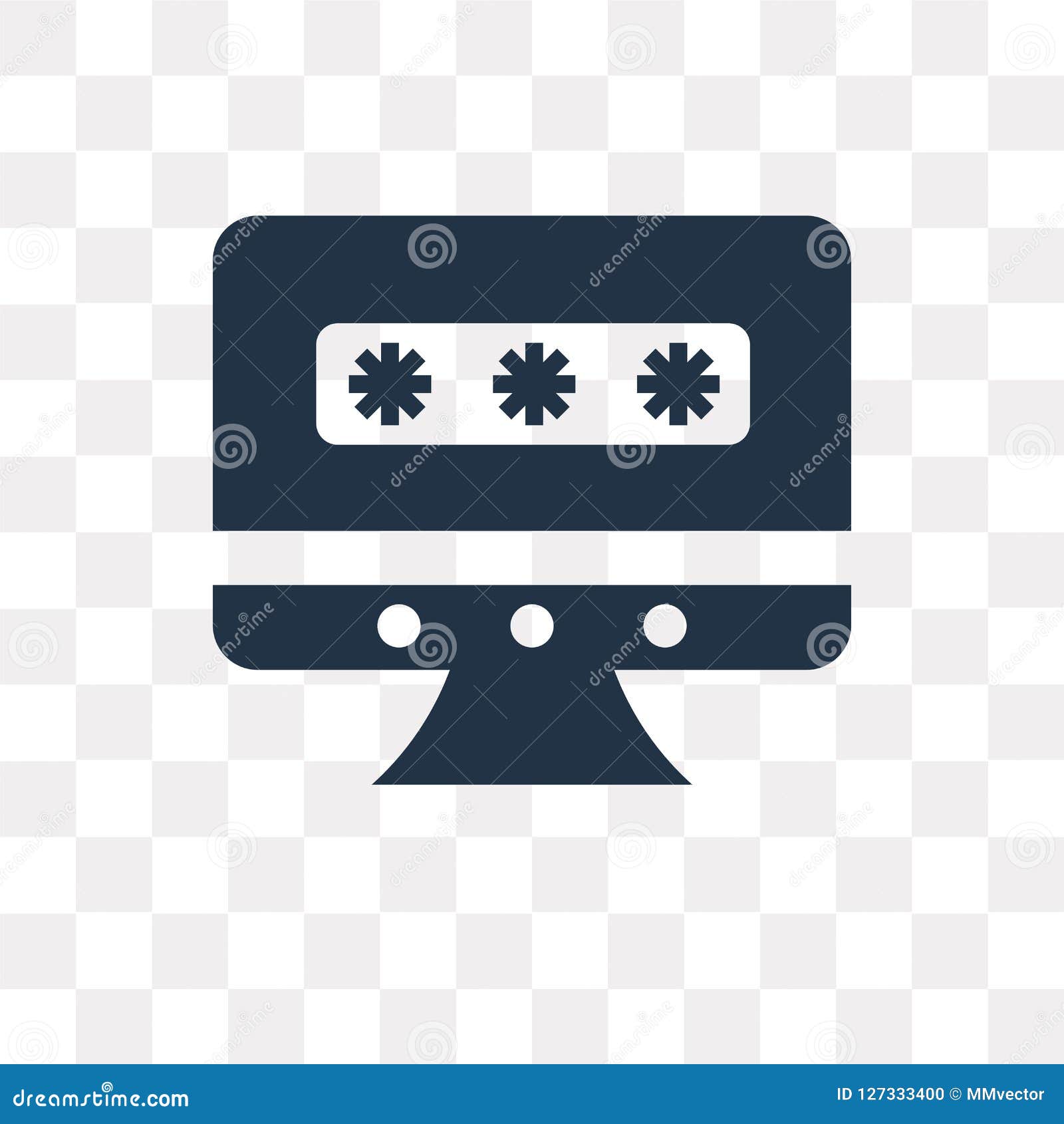 Password Vector Icon Isolated on Transparent Background, Password ...
