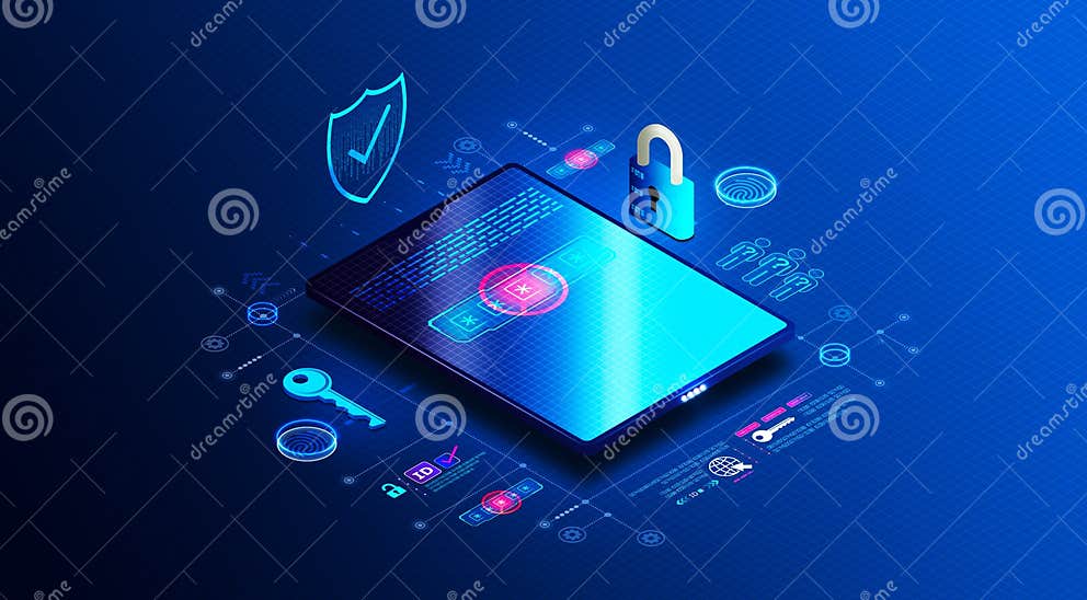Passwordless Authentication and Single Sign-on Concept - 3D ...