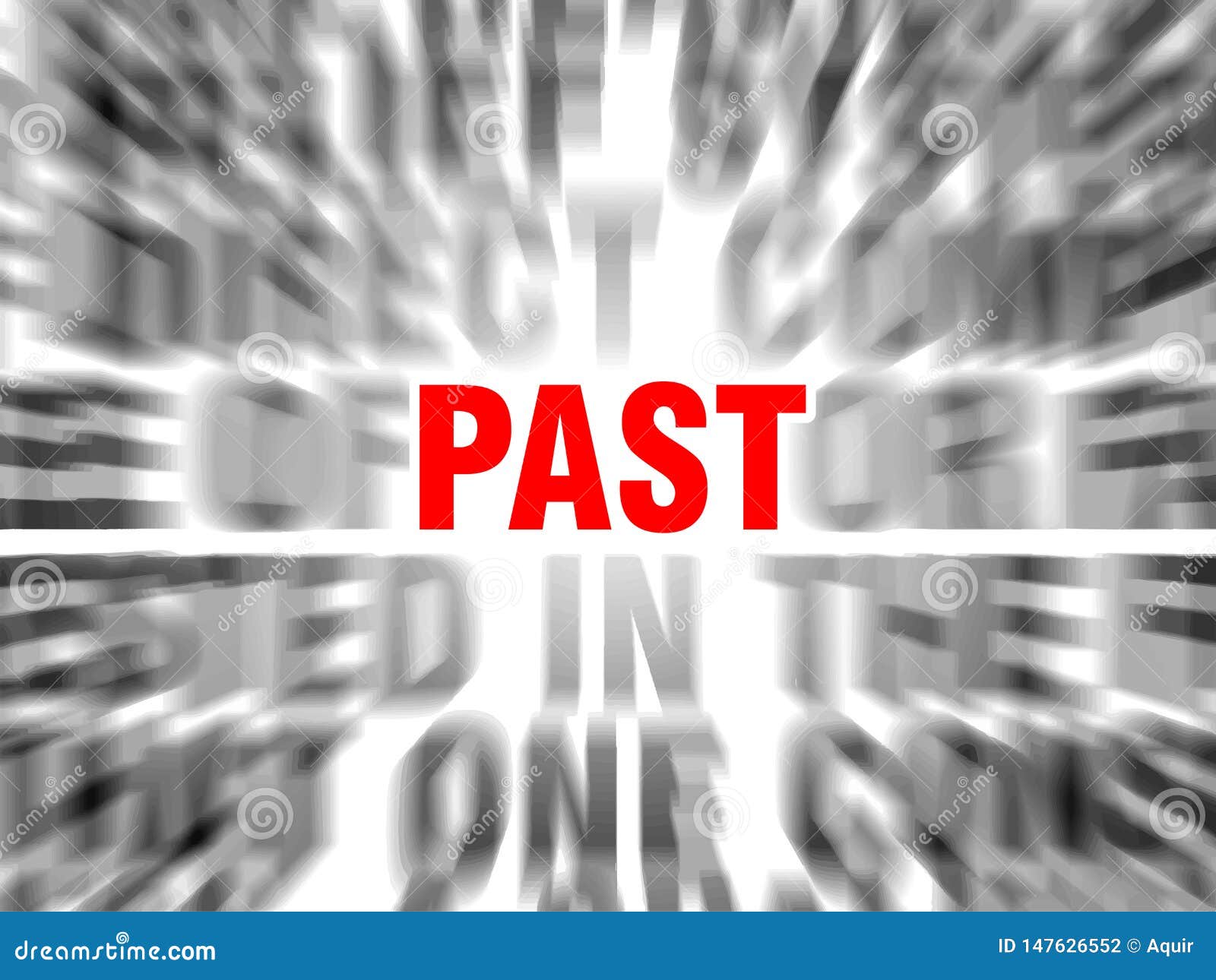 Past stock vector. Illustration of topic, sign, note - 147626552