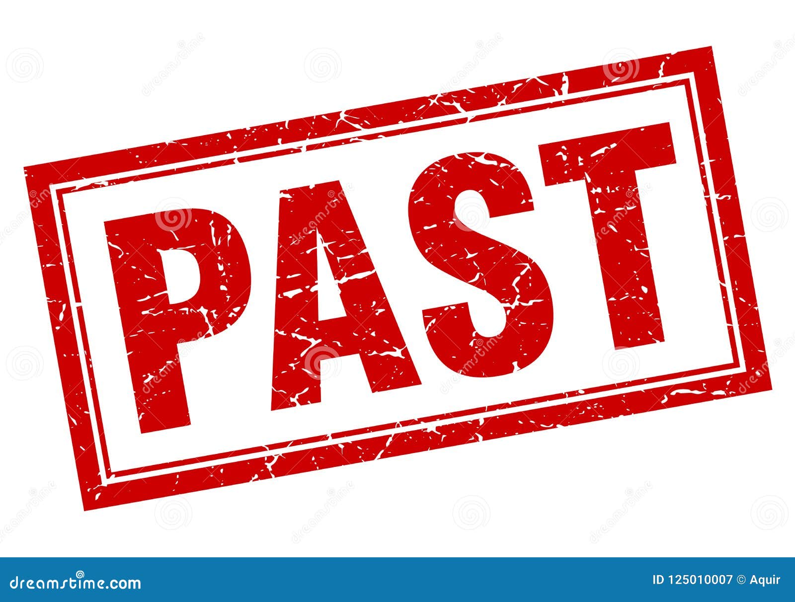 Past stamp stock vector. Illustration of banner, rubber - 125010007