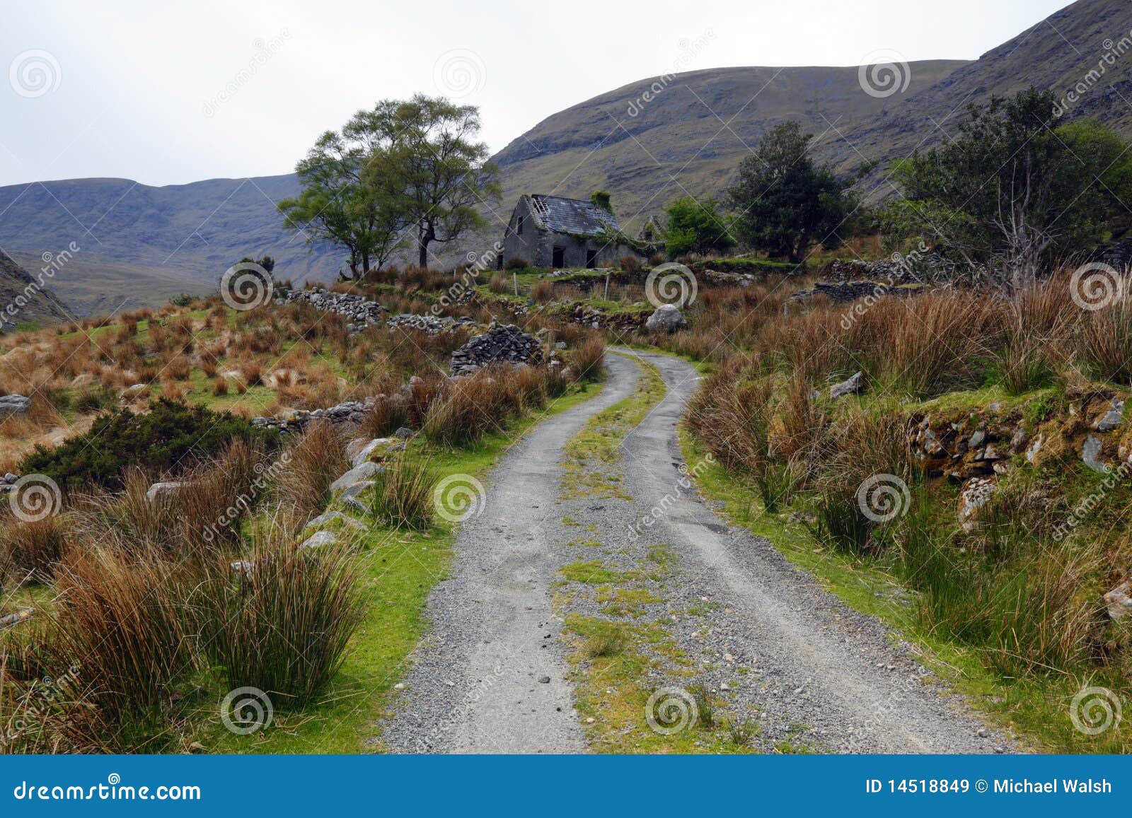 Past Times stock image. Image of landscape, kerry, mountain - 14518849