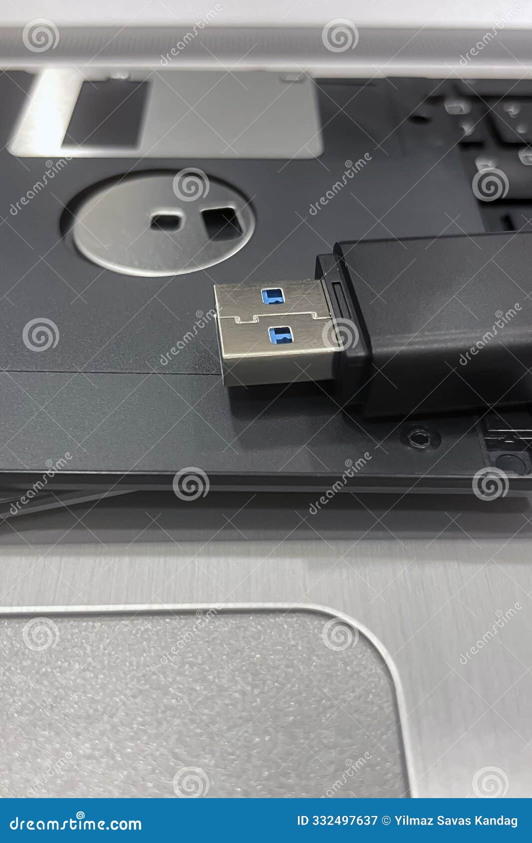 From Past To Present. the Evolution of Data Storage Stock Image - Image ...