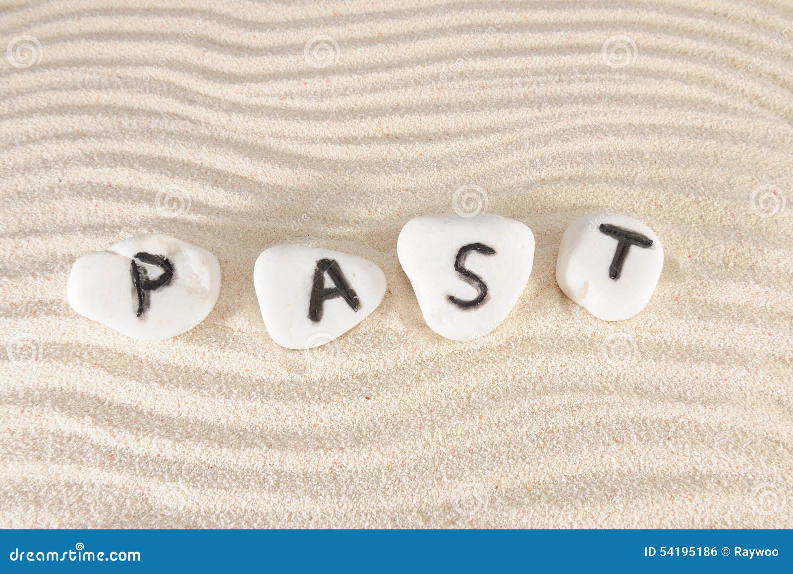 Past stock photo. Image of letter, sand, text, alphabet - 54195186