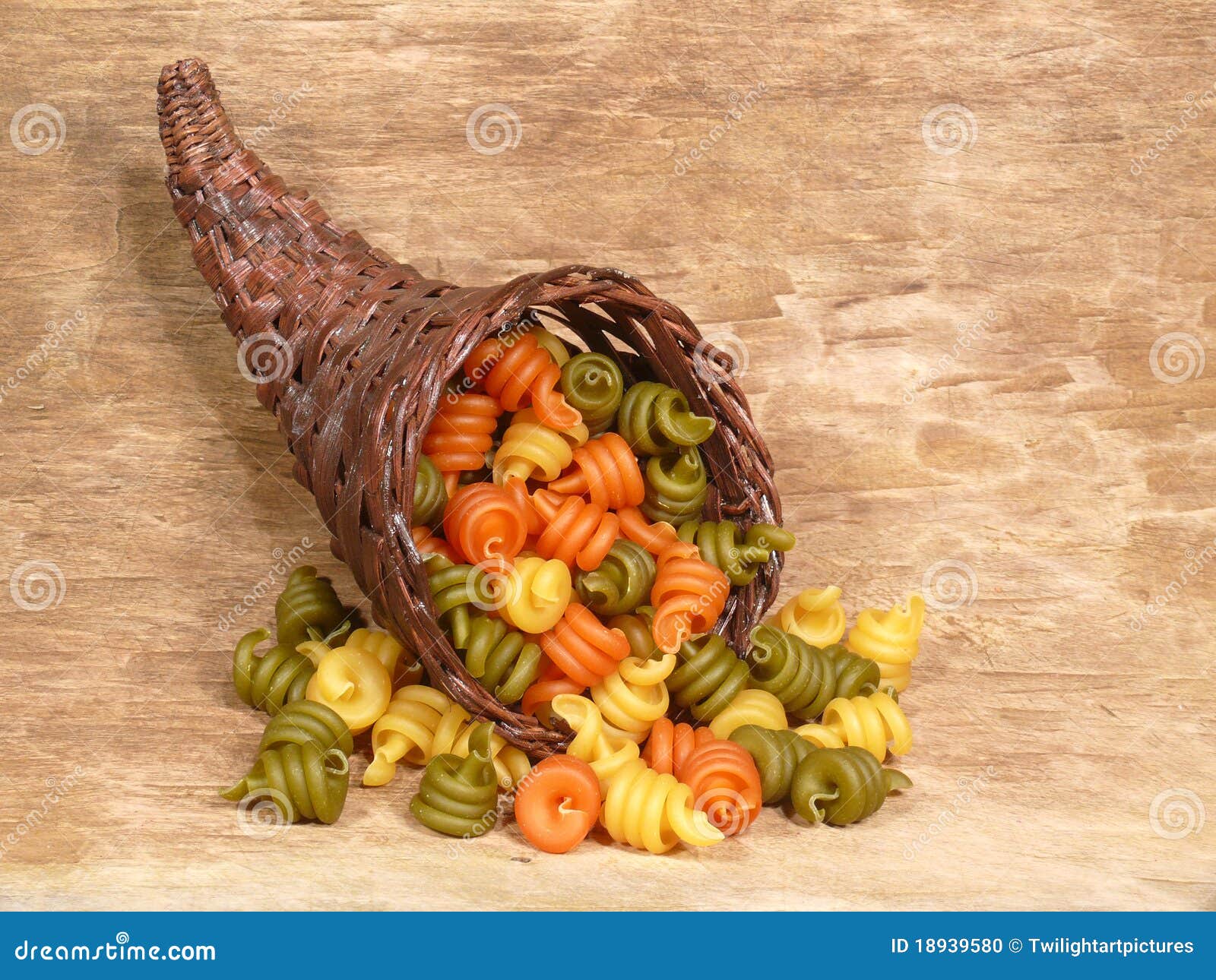 Pasta stock photo. Image of horn, fisarmoniche, cornucopia - 18939580