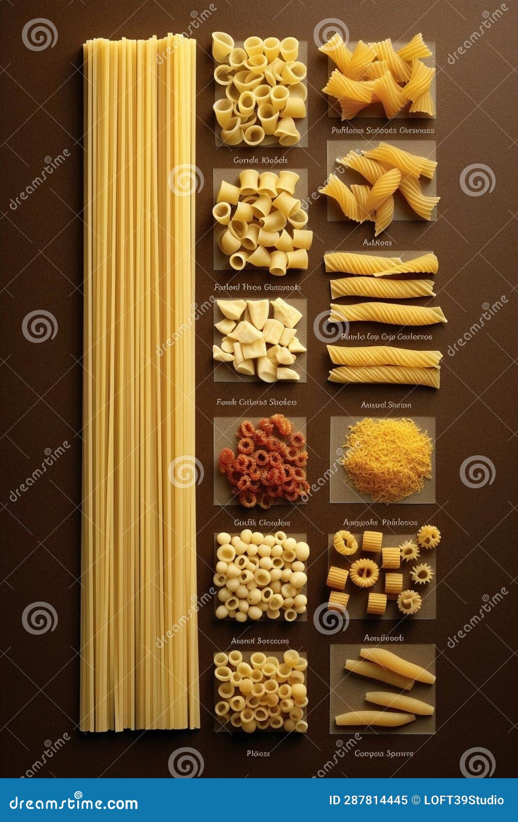 Pasta Assorted Set of Different Types of Paste 1690449488749 1 Stock ...