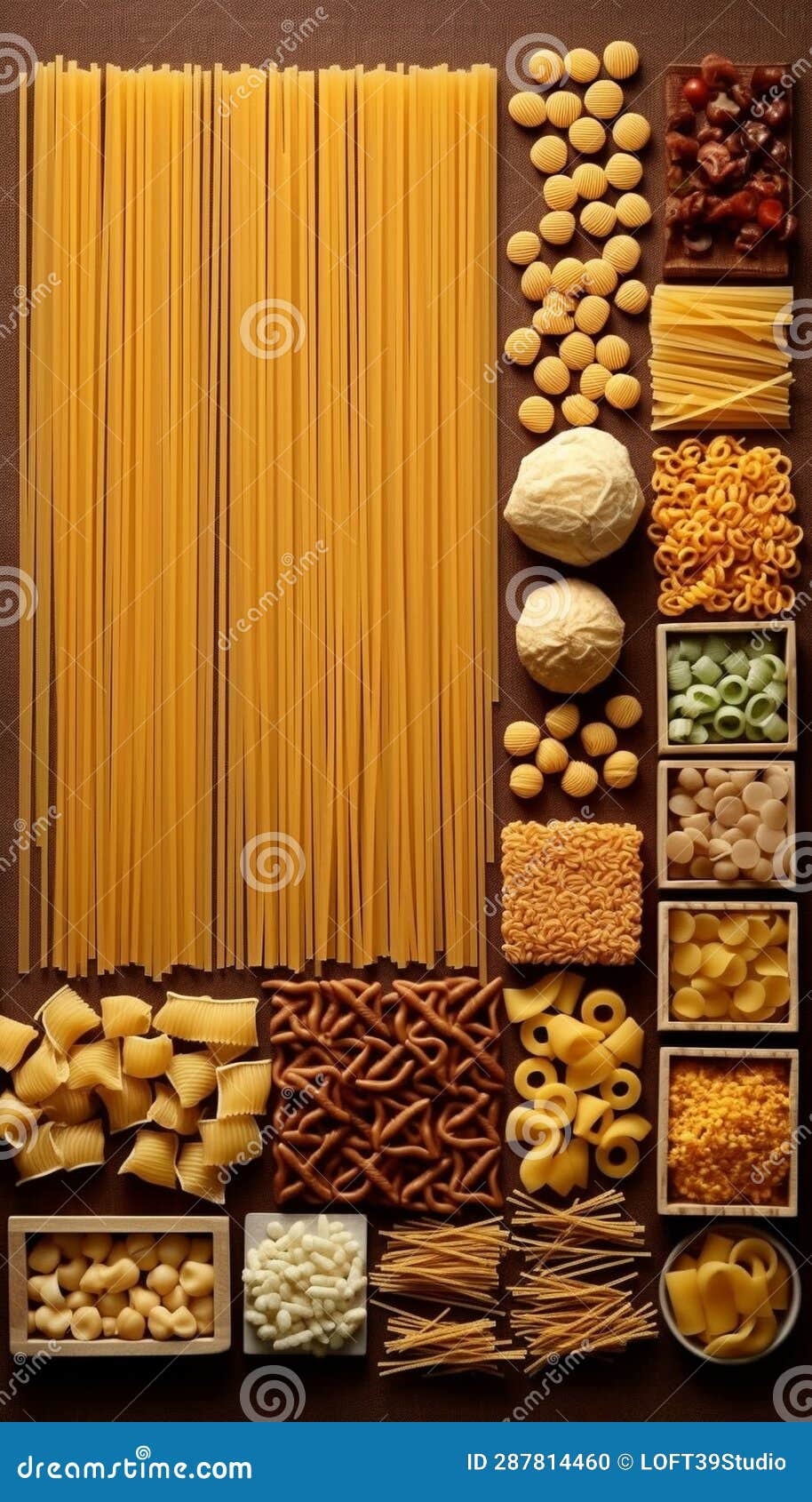 Pasta Assorted Set of Different Types of Paste 1690449488749 6 Stock ...