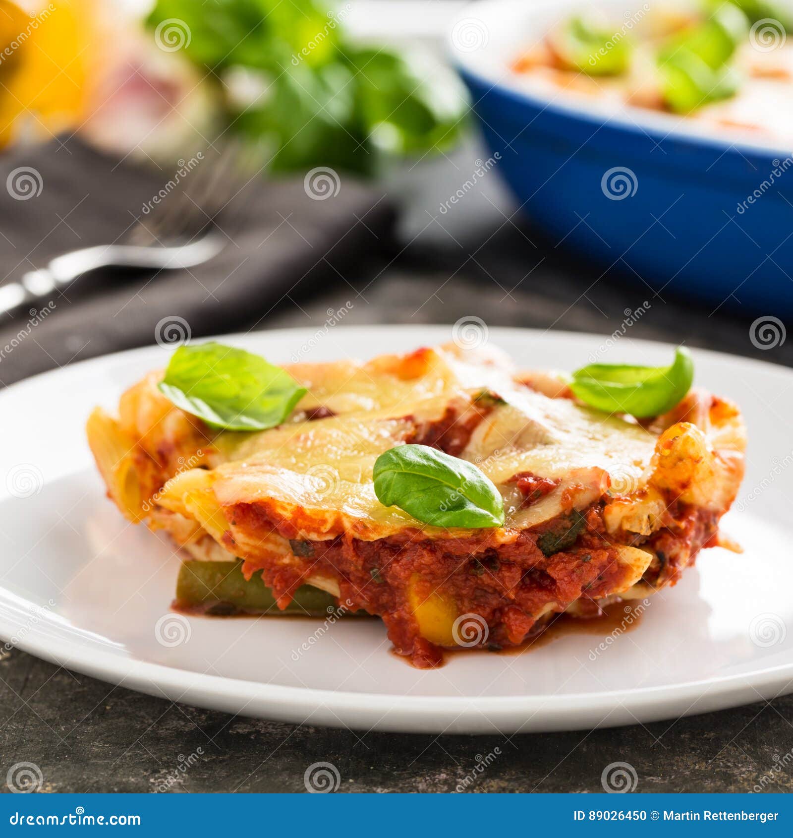 Pasta bake stock photo. Image of healthy, parmesan, baked - 89026450