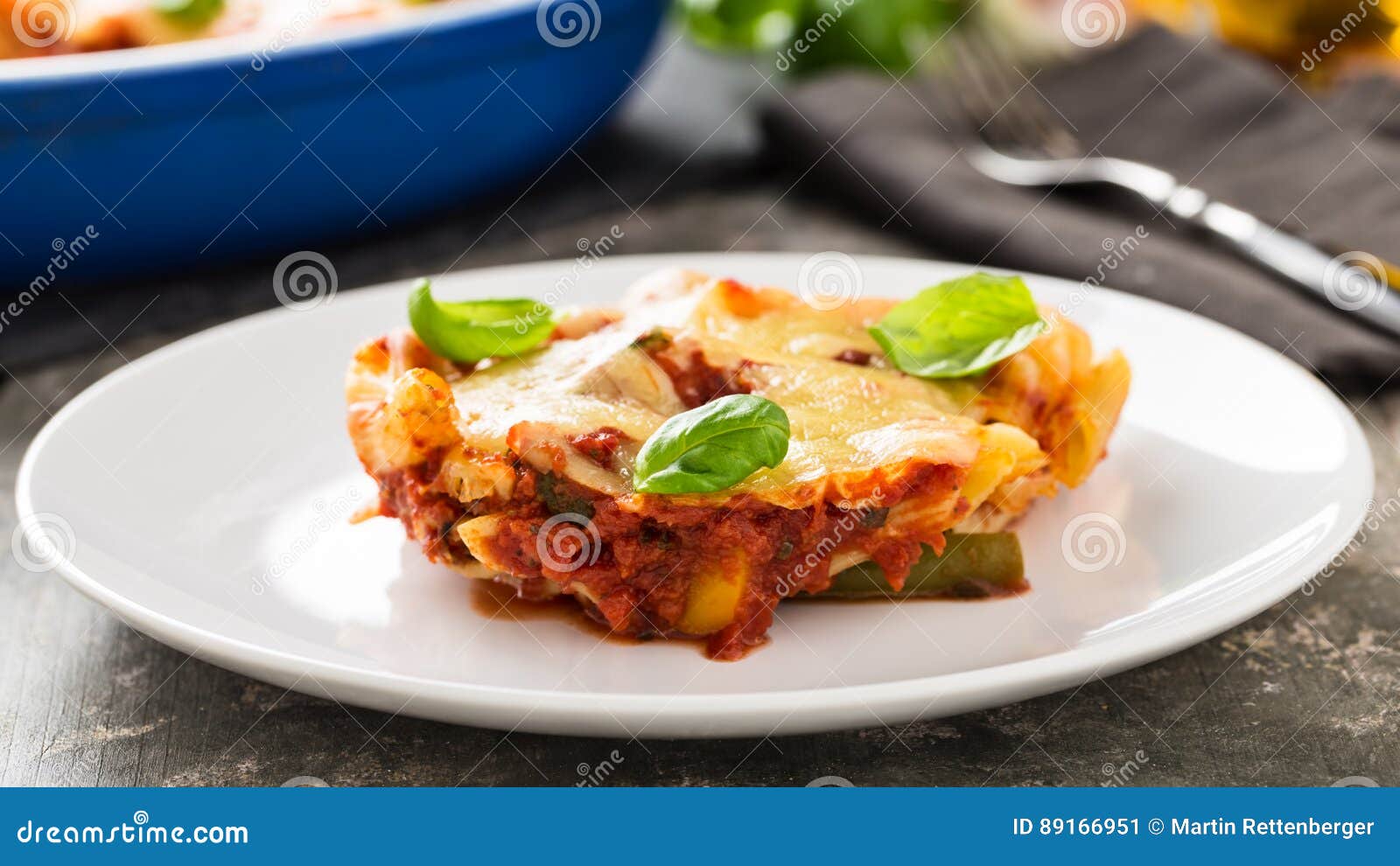 Pasta bake stock image. Image of lunch, fresh, plate - 89166951