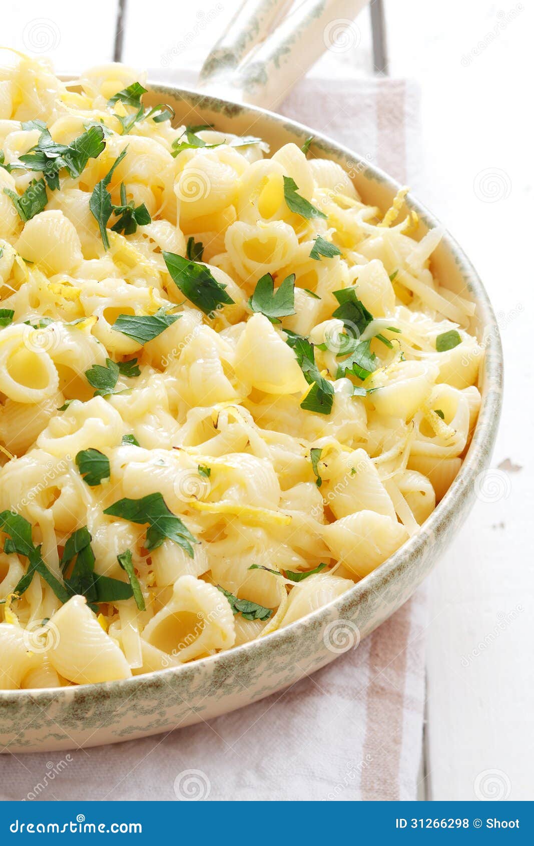 Pasta with Cheese and Lemon Peel Stock Photo - Image of pasta ...