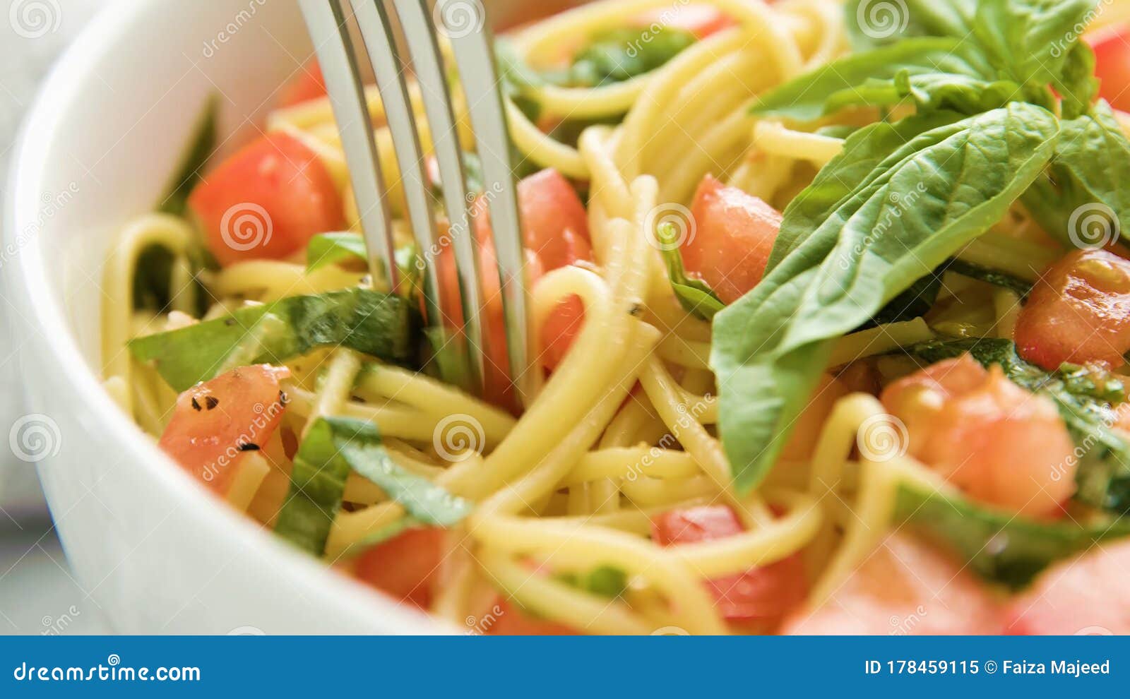 Pasta Closeup of Process of Making Cooking Penne Pasta Stock Image ...