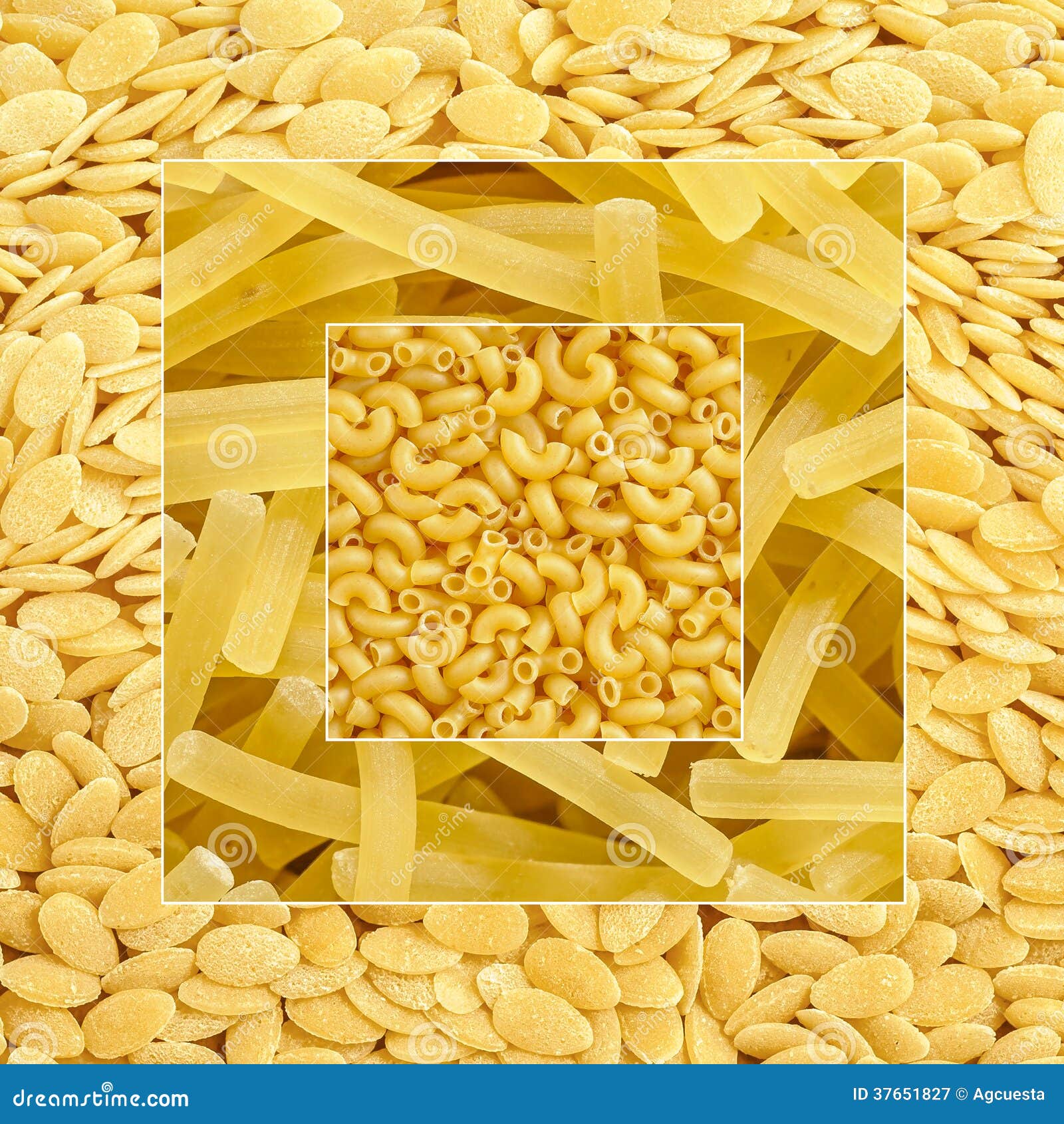 Pasta collage stock image. Image of elbow, collage, agcuesta - 37651827