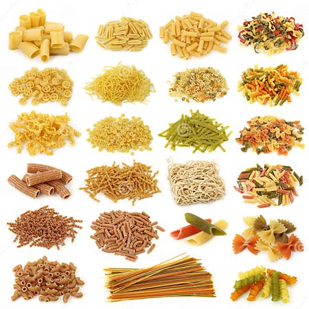 Pasta collection stock photo. Image of fidelini, grain - 12441194